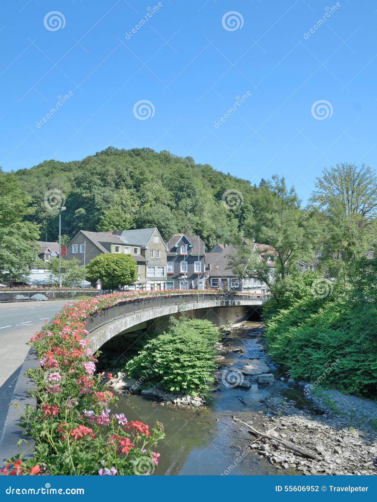 Wupper Flod, Solingen, Tyskland Arkivfoto - Bild av destination, turism ...