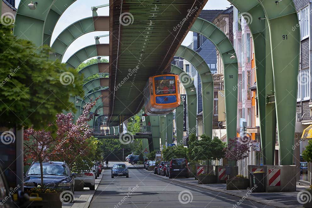 Wuppertal stock photo. Image of traveling, hanging, tram - 39200956