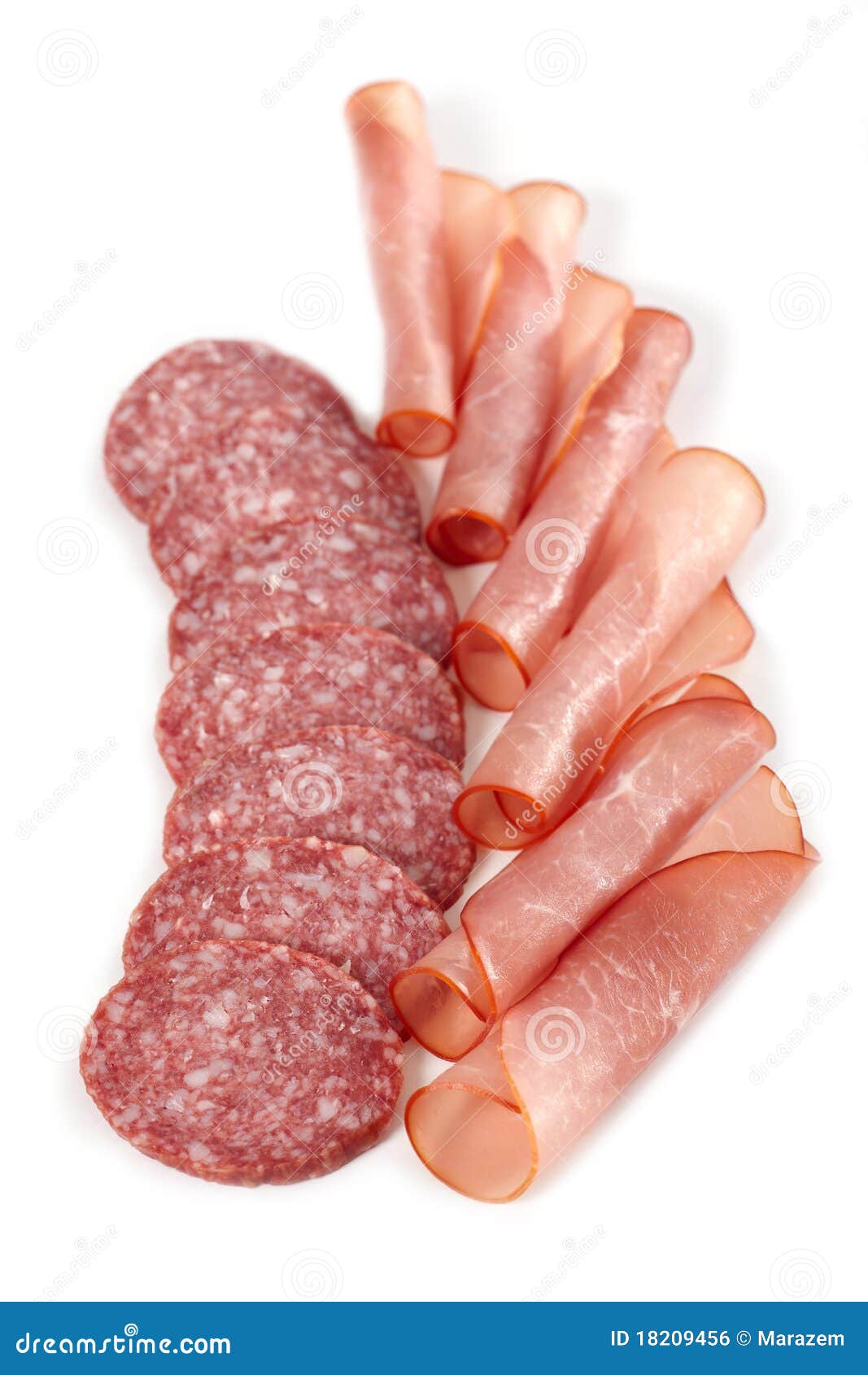 Wurst und Fleisch stockfoto. Bild von bestandteil, feinschmecker - 18209456