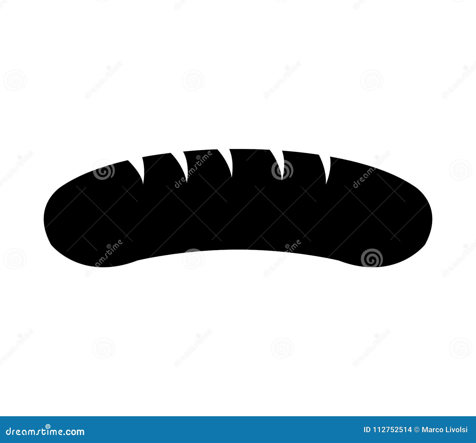 Wurstel Icon Stock Photography | CartoonDealer.com #112752506