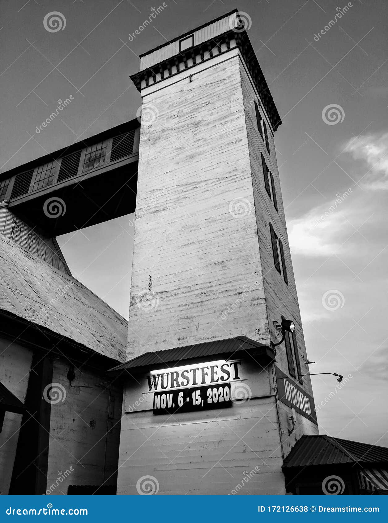 Wurstfest New Braunfels Texas Tower Editorial Stock Photo - Image of ...