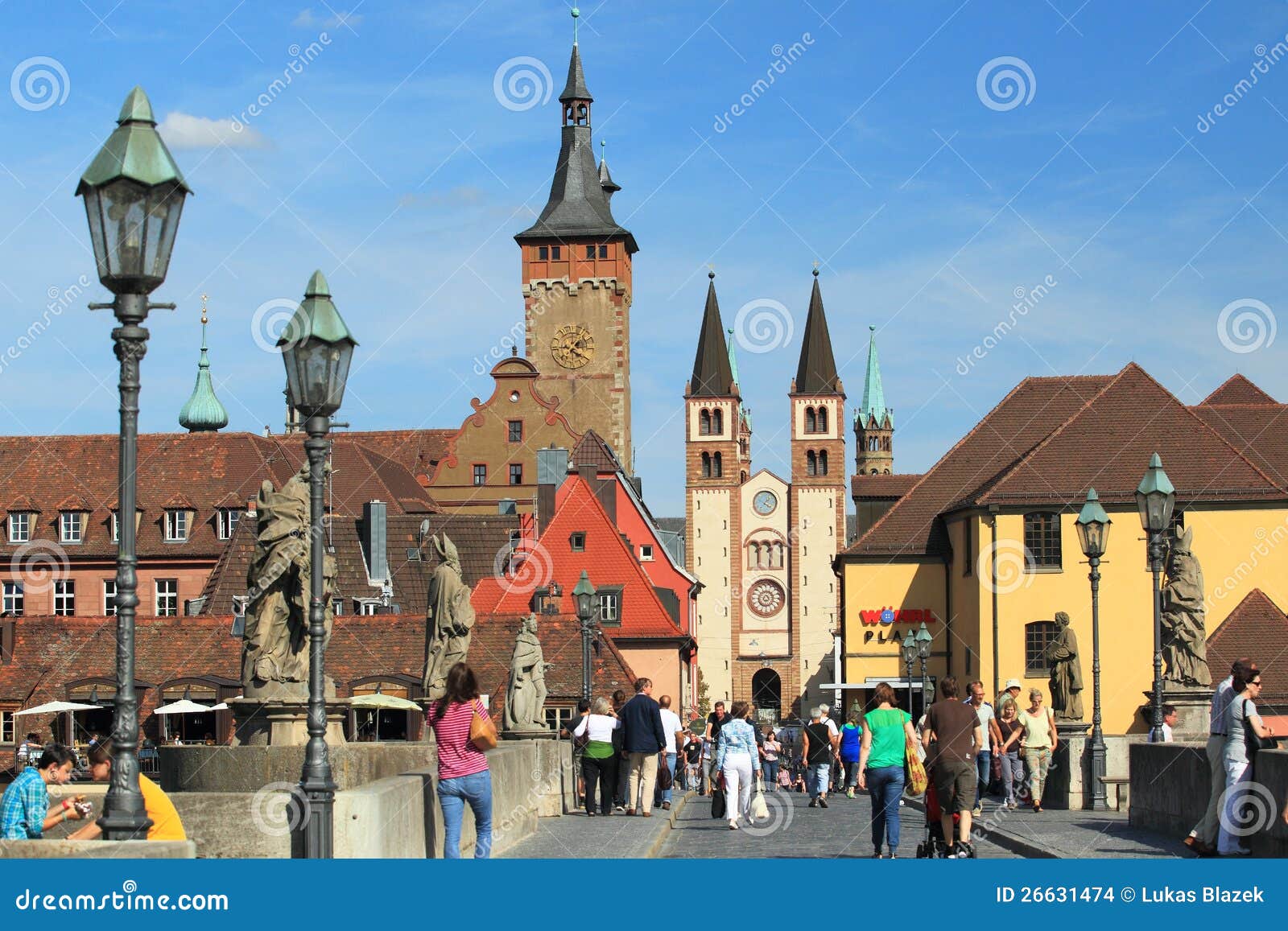 Wurzburg editorial stock image. Image of saint, landmark - 26631474