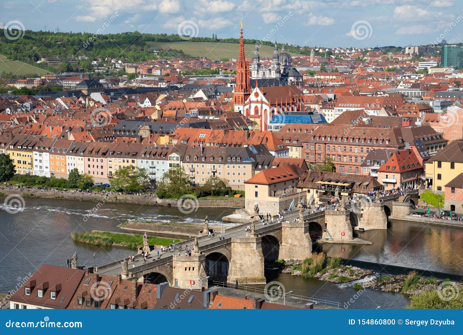 Aerial Cityscape of Wurzburg, Germany Stock Photo - Image of view ... Aerial Cityscape of Wurzburg, Germany Stock Photo - Image of view ...