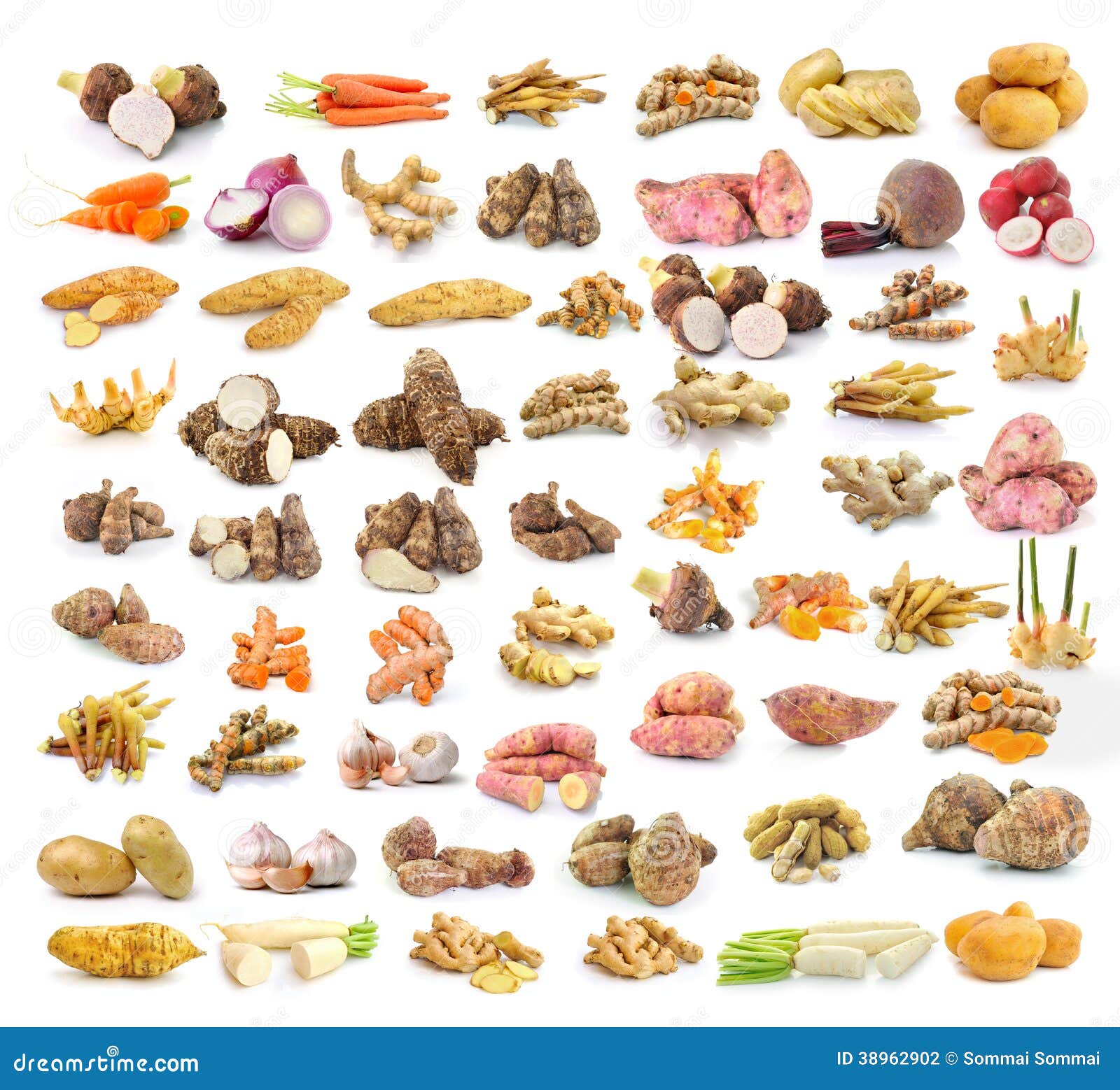 Wurzelgemüse auf Weiß stockfoto. Bild von zimt, karotte - 38962902