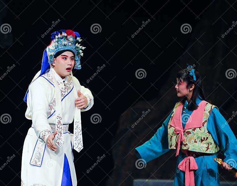 Wusheng in beijing opera editorial stock photo. Image of blue - 23150118