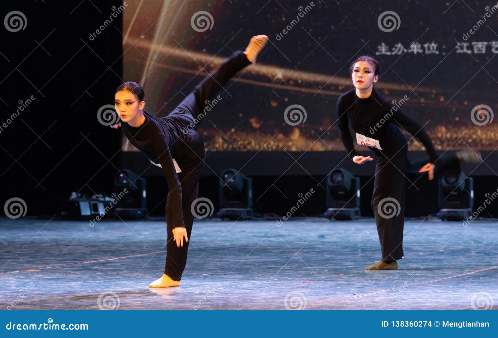 Chinese Kung Fu Gymnastics-Graduation Show of Dance Departmen Editorial ...