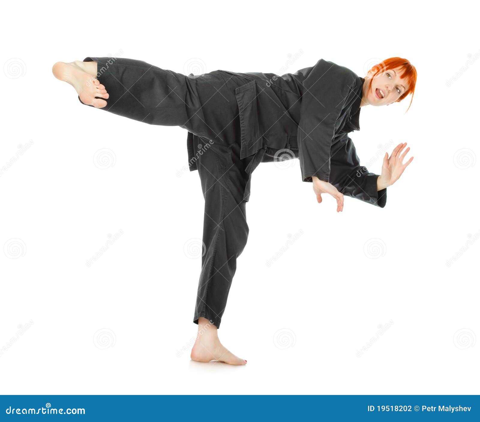 Wushu Woman stock photo. Image of costume, asian, kimono - 19518202