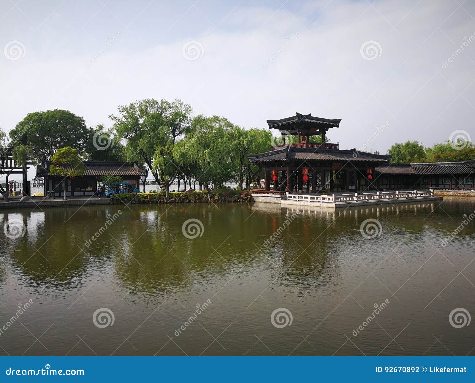 Wuxi film studio stock photo. Image of castle, film, lake - 92670892