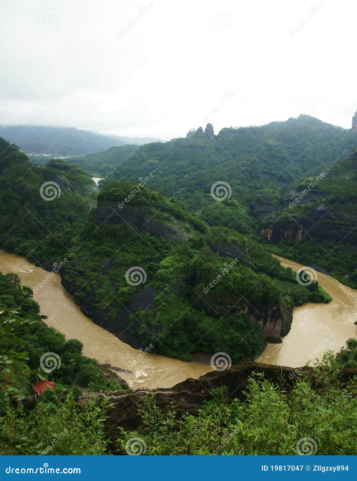 Wuyi Mountain stock image. Image of steps, fujian, china - 19817047