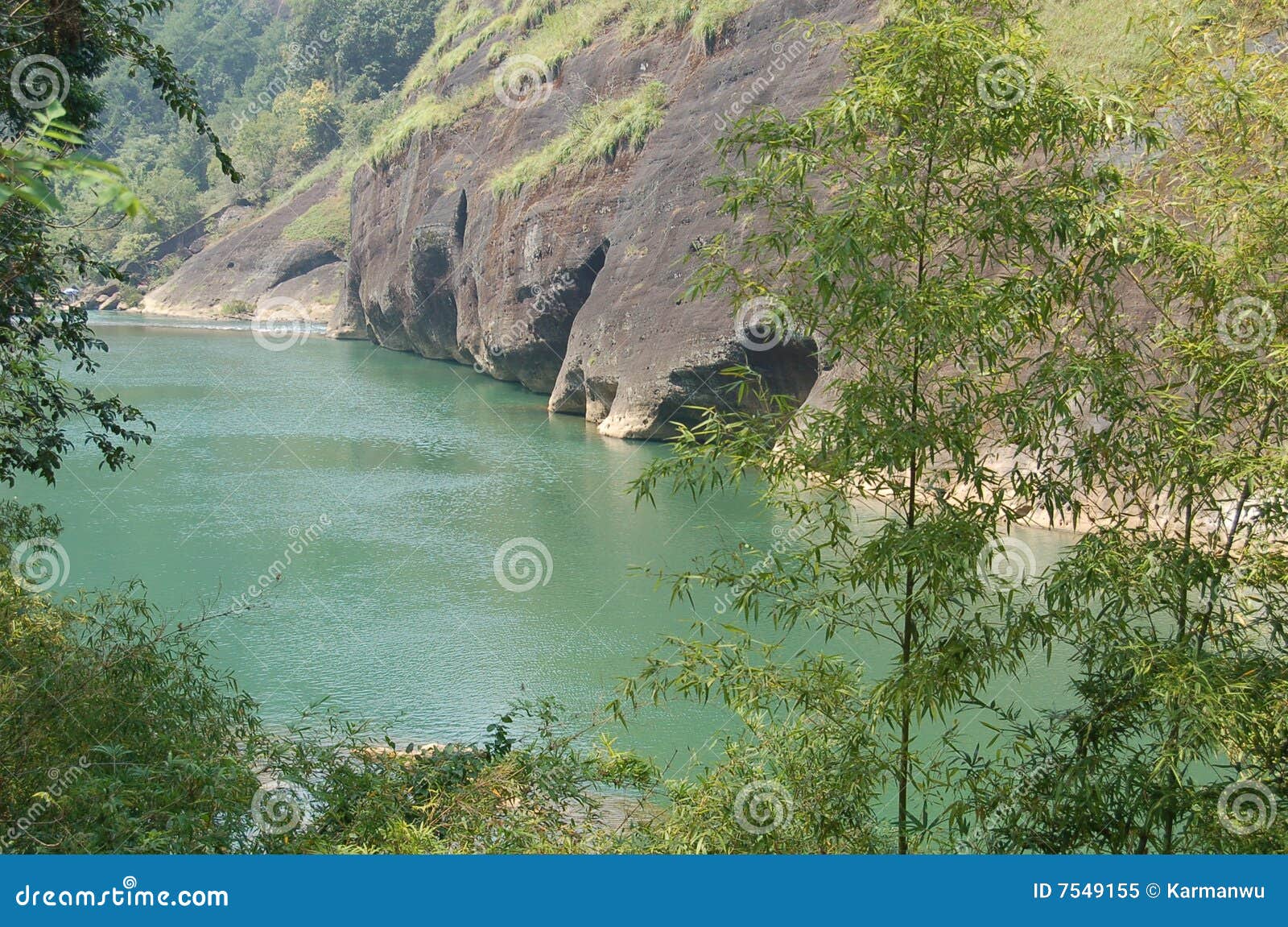 WuYiShan mountain stock image. Image of wuyishan, fujian - 7549155