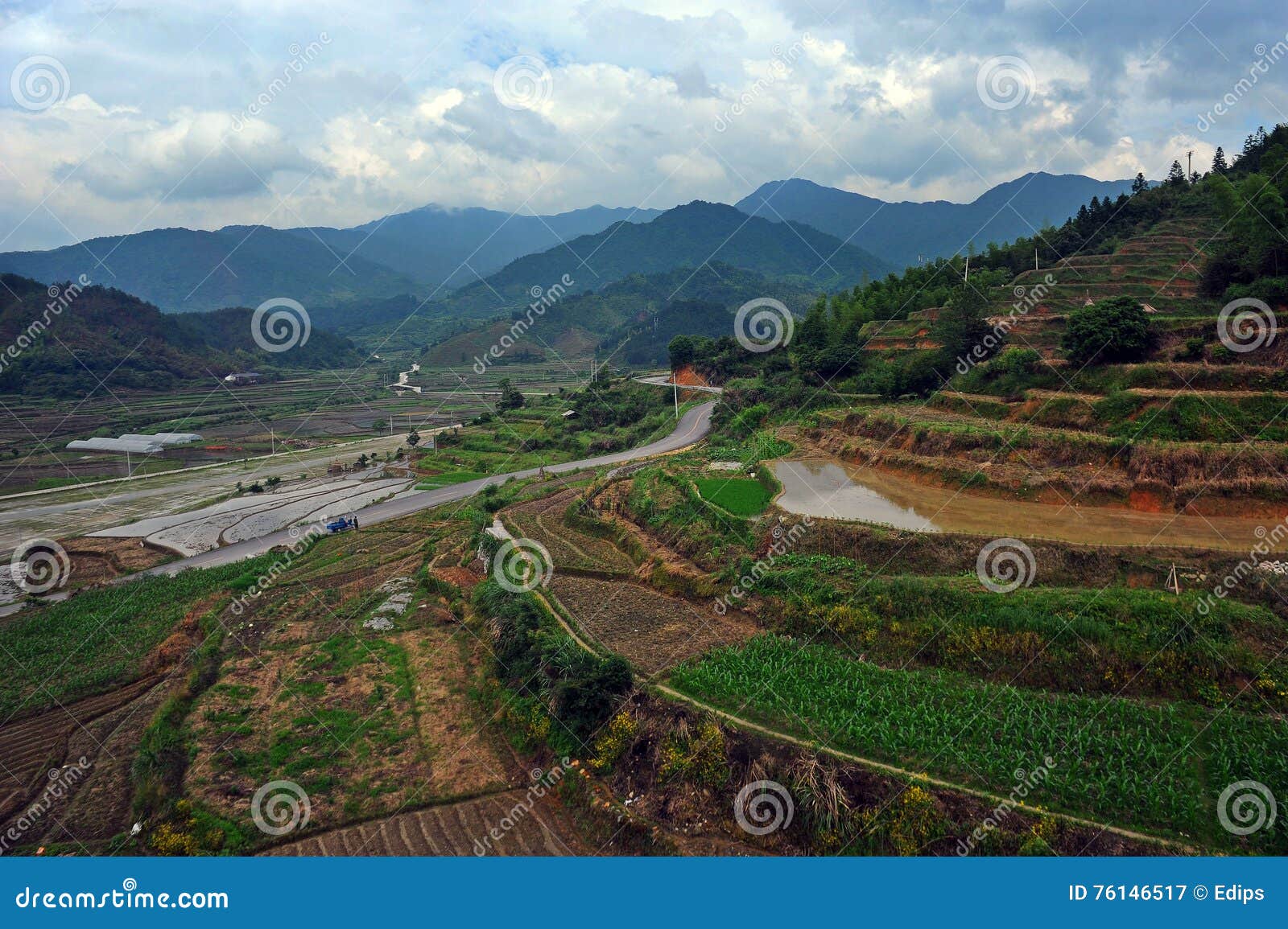 Wuyuan County, Jiangxi editorial photography. Image of natural - 76146517