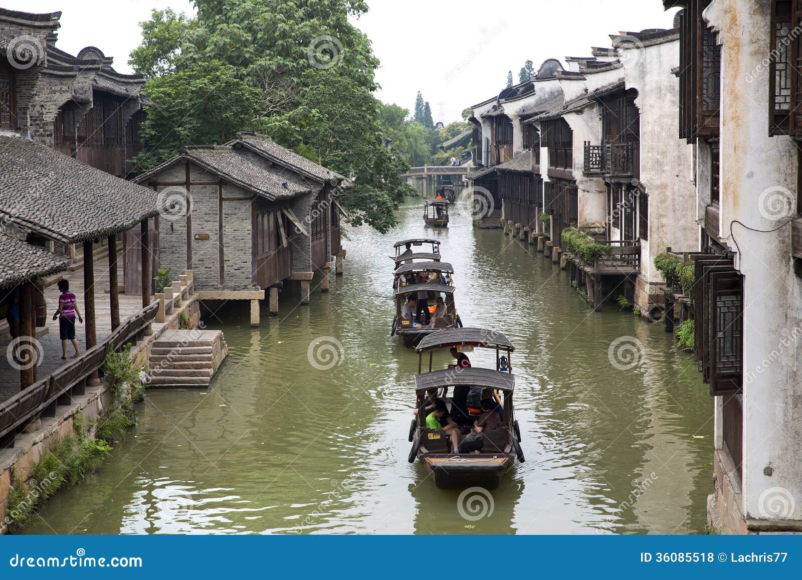 Wuzhen, China redaktionelles stockfoto. Bild von brücke - 36085518