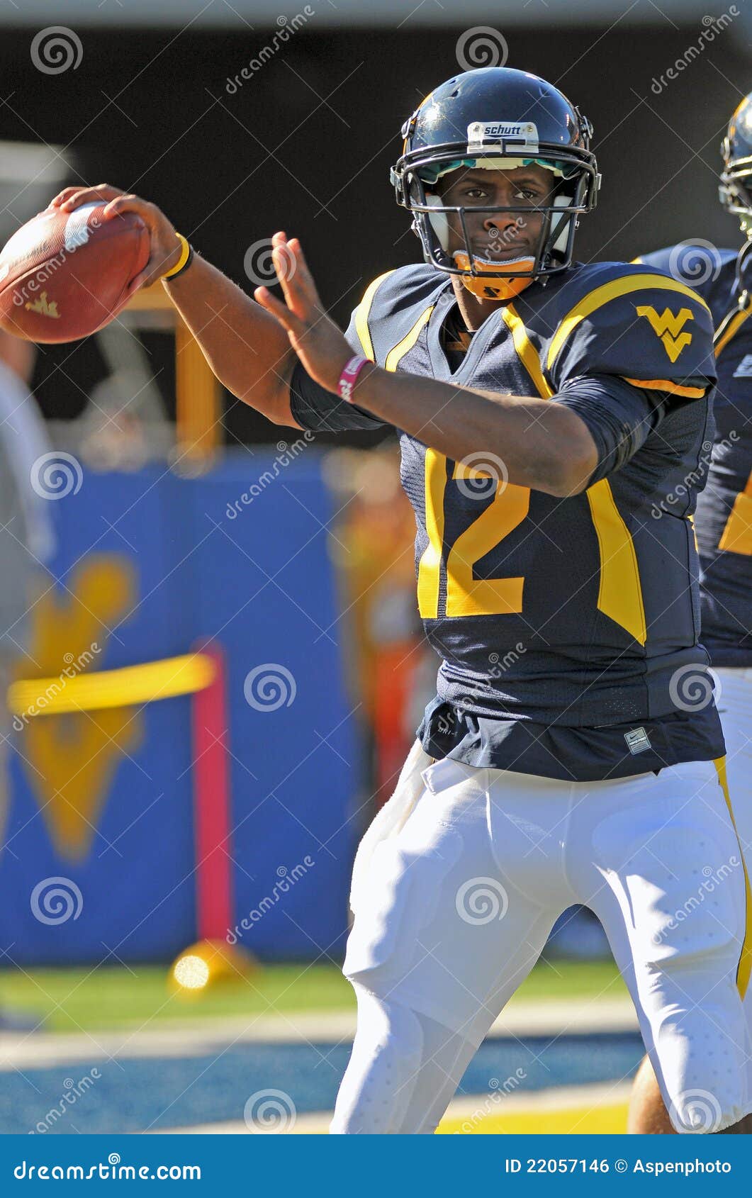 WVU quarterback Geno Smith editorial photo. Image of athlete - 22057146