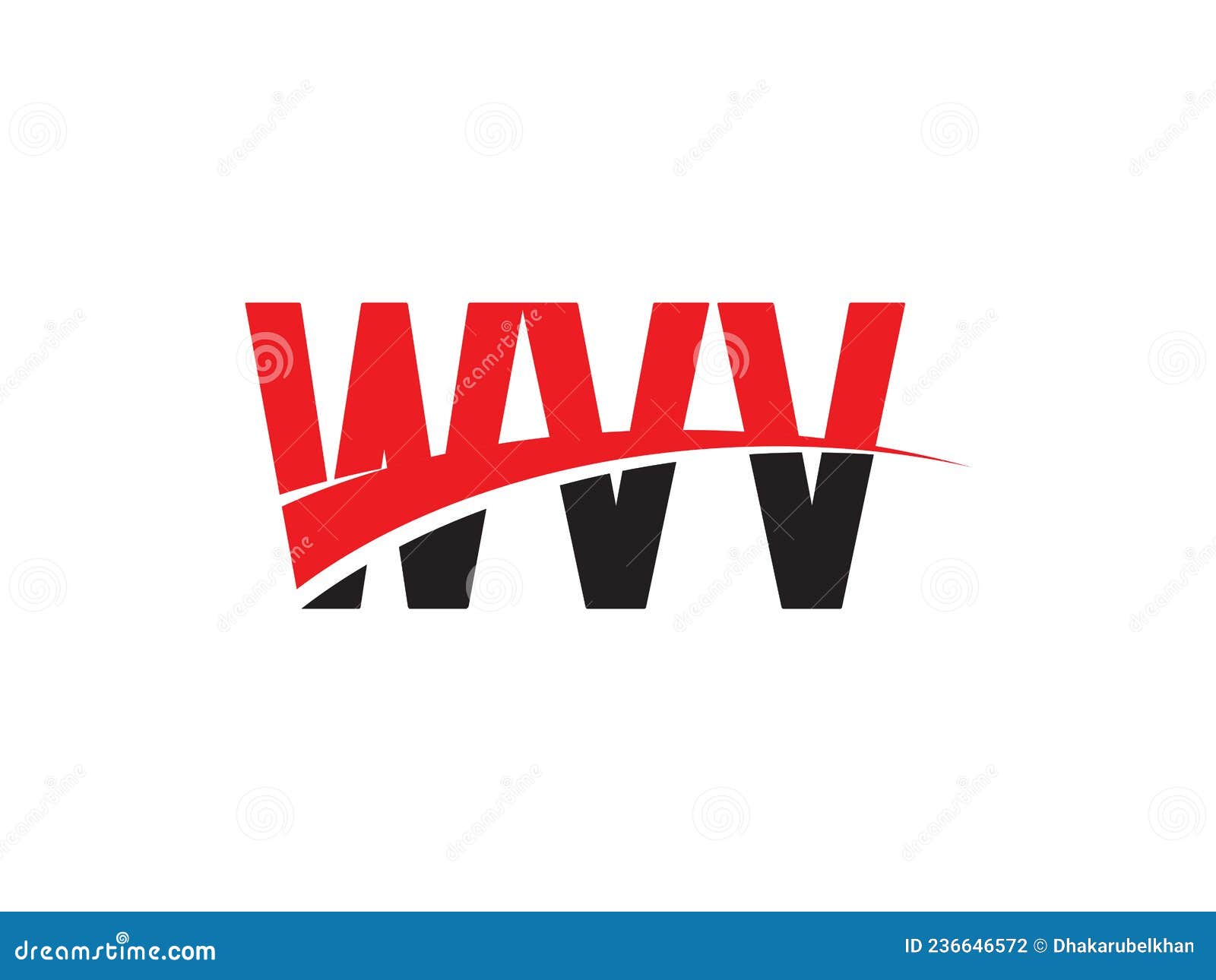 WVV Letter Initial Logo Design Vector Illustration Stock Vector ...