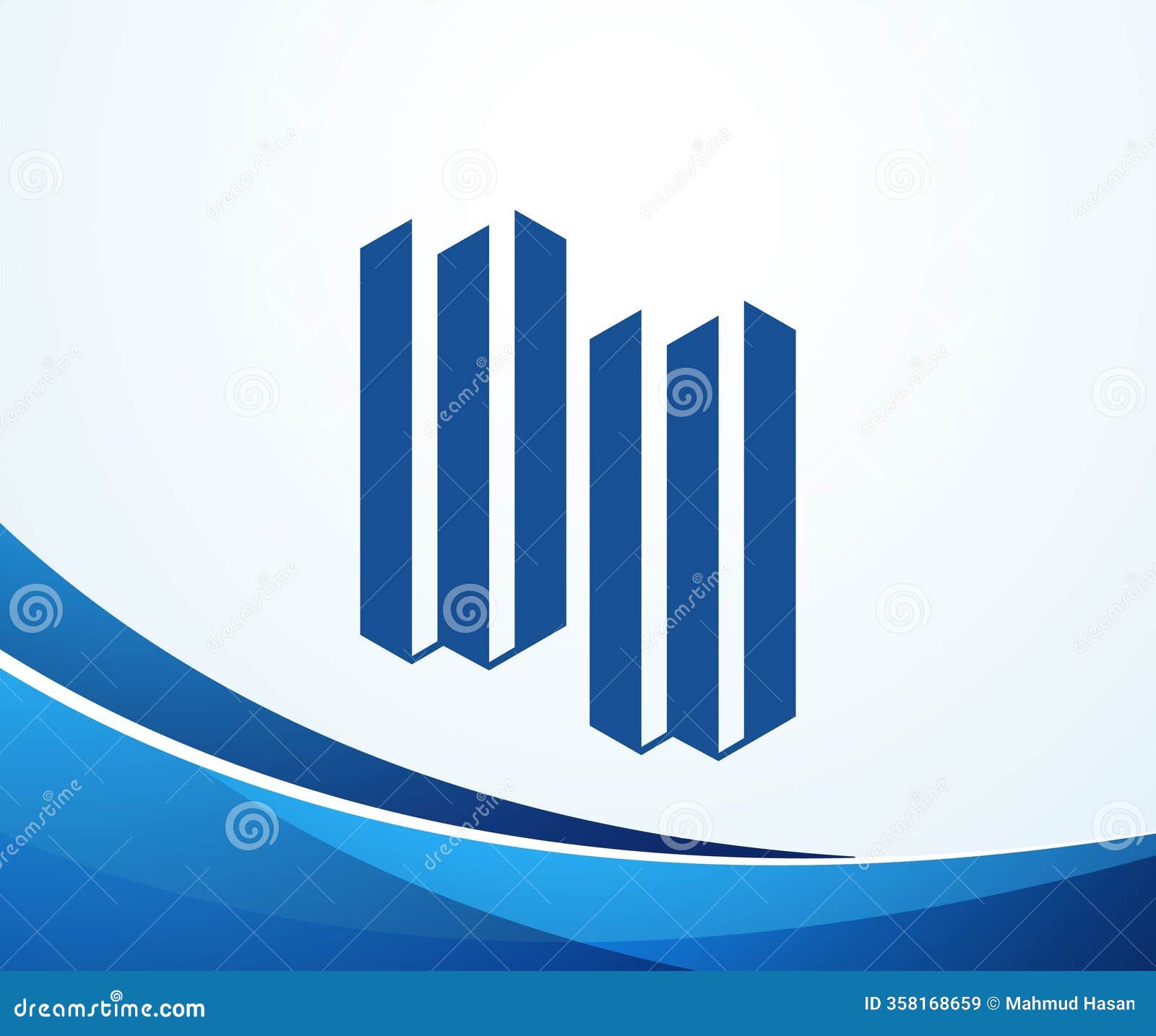 WW Alphabet Letter Logo Design Template Elements Stock Vector ...