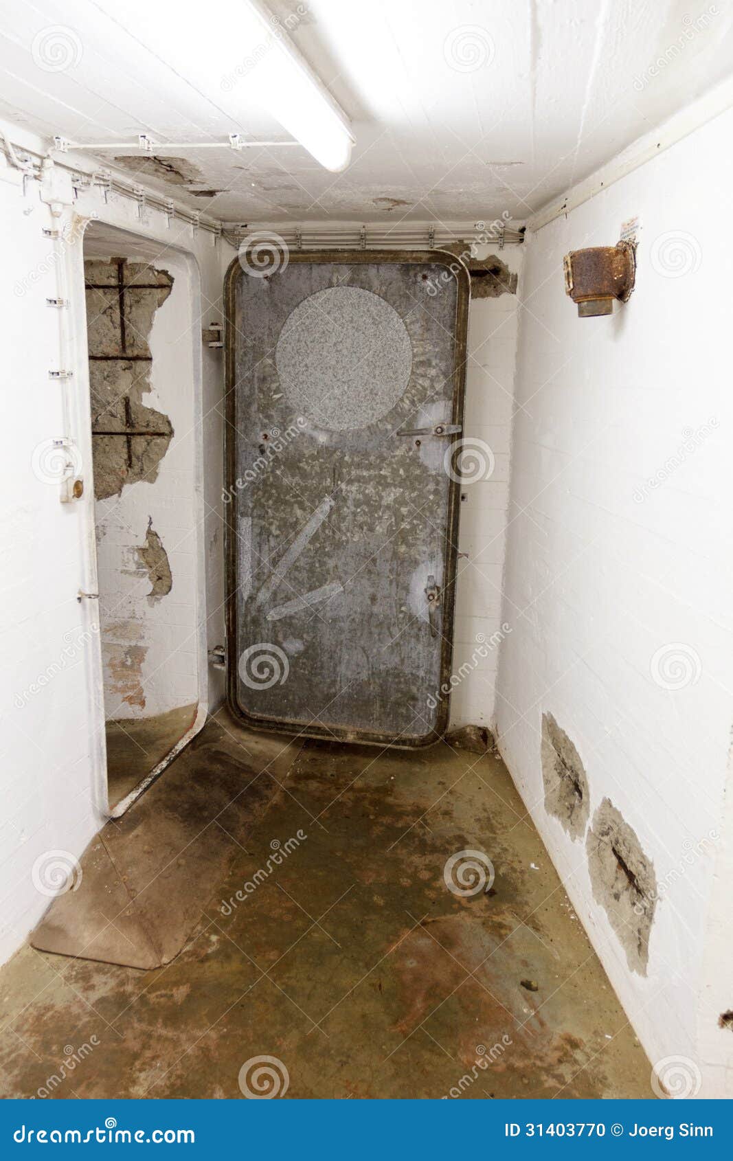 WW2 Bunker in Germany in the Underground Editorial Image - Image of ...