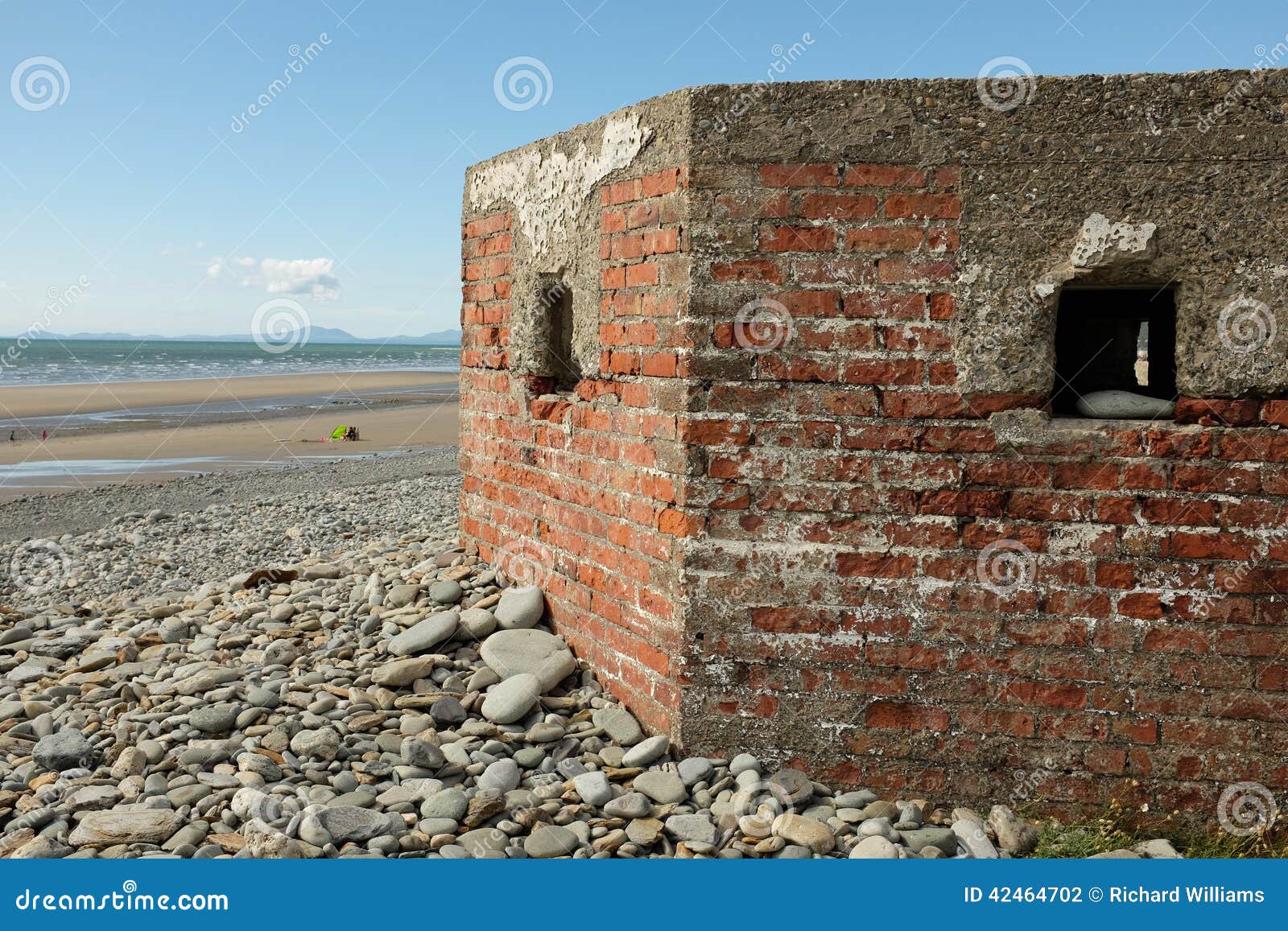 WW11 defence bunker. stock photo. Image of vintage, concrete - 42464702