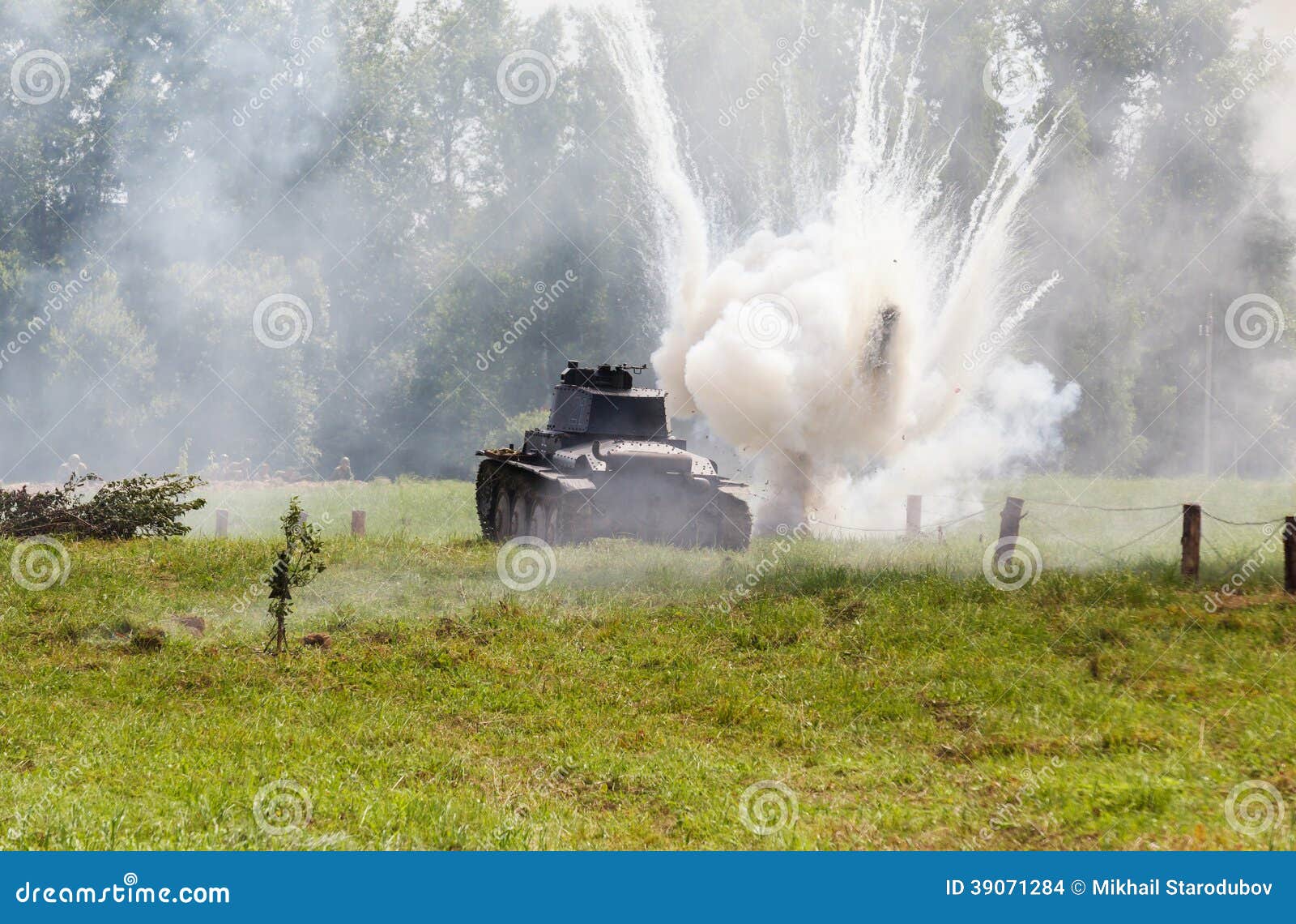 WW2 German Panzer 38 (t) Light Tank Stock Photo - Image of historical ...