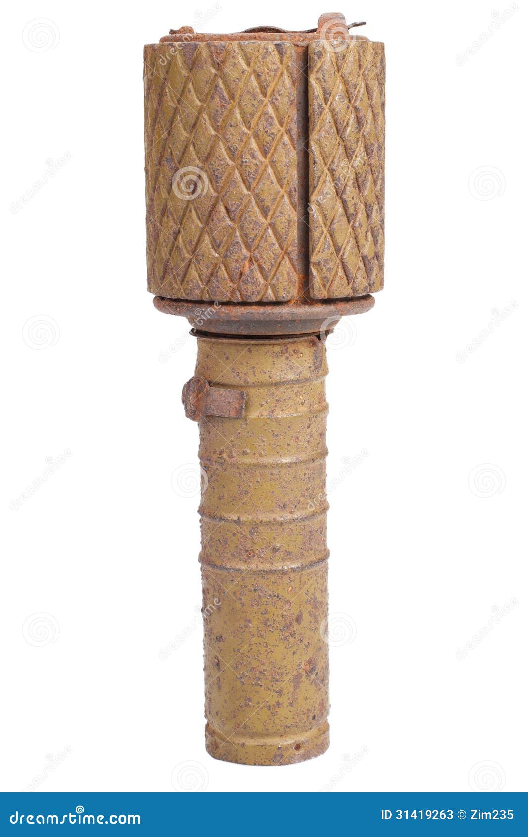 WW2 hand grenade stock image. Image of fuse, demolition - 31419263