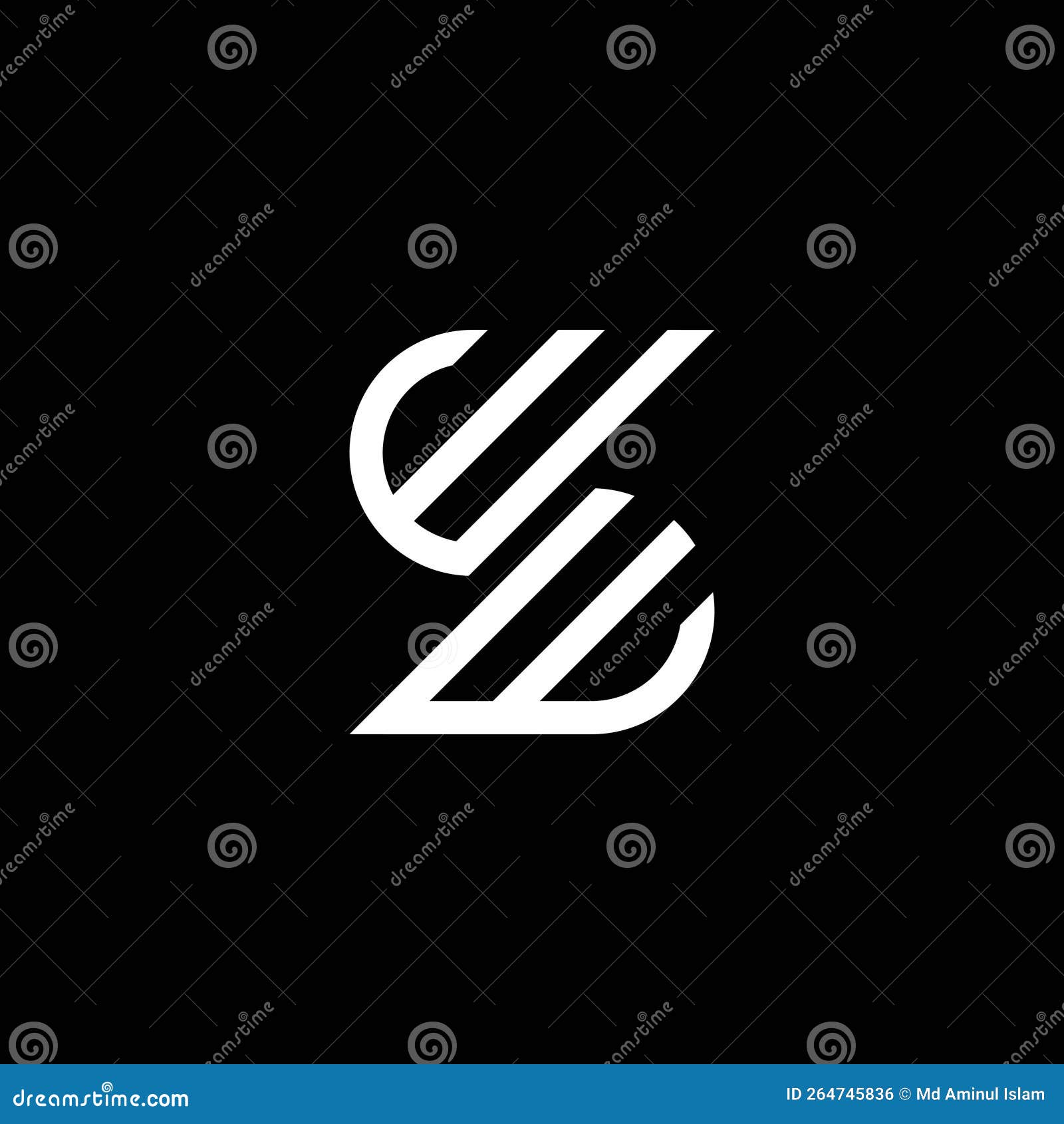 WW Letter Logo Creative Design With Vector Graphic, | CartoonDealer.com ...