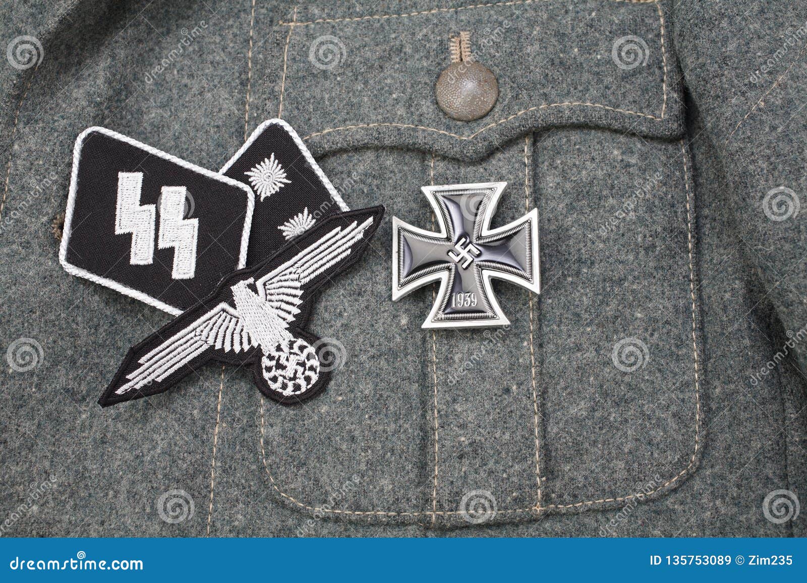WW2 WAFFEN-SS Alemanes Militar Imagen de archivo editorial - Imagen de ...