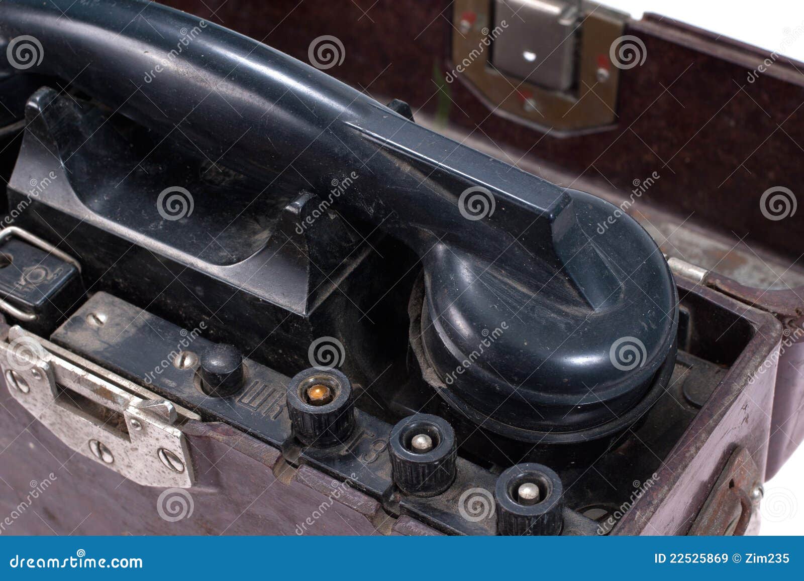 Ww2 military field phone stock image. Image of soviet - 22525869