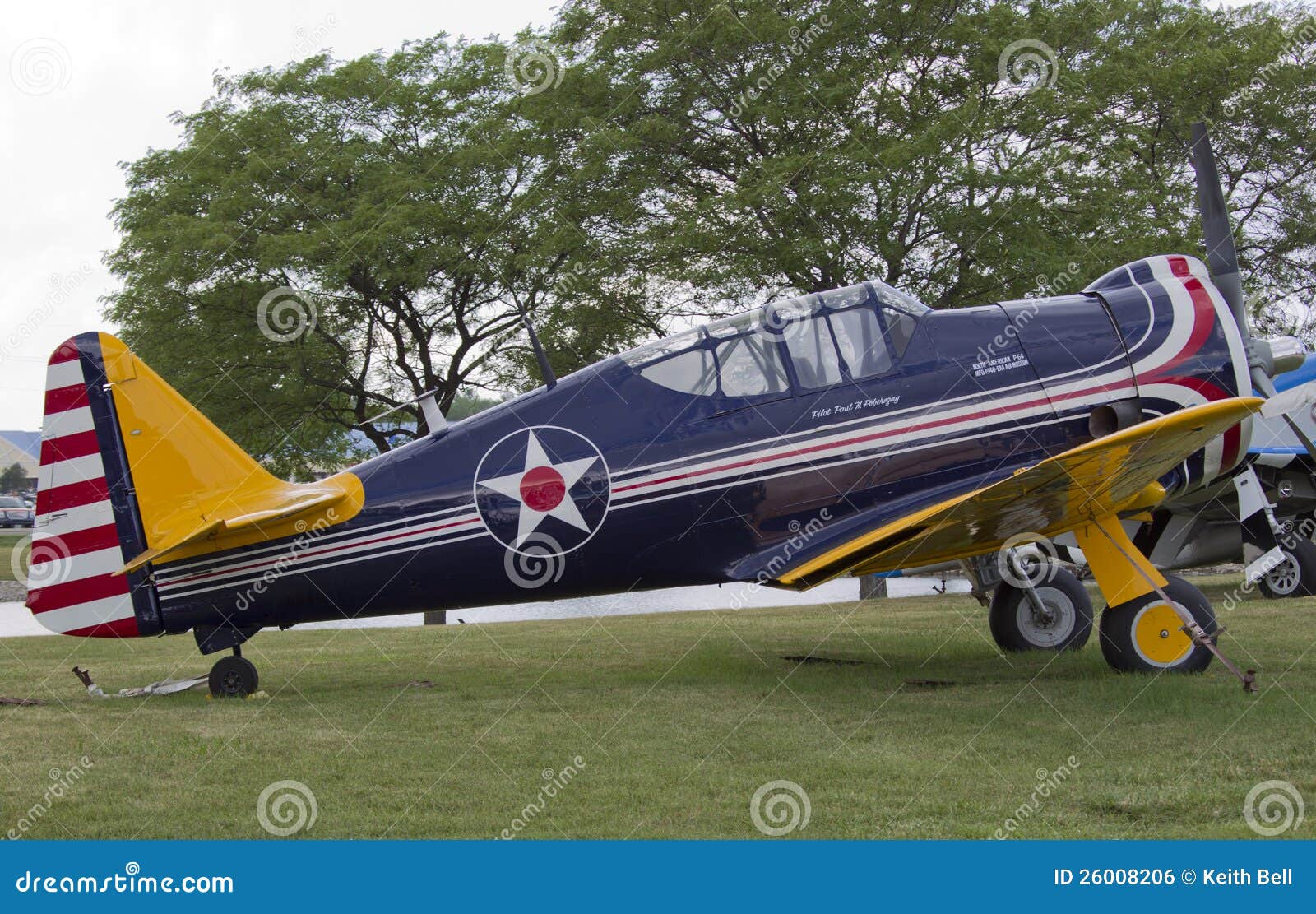 WW2 P64 Fighter Plane Side View Editorial Photo - Image of oshkosh ...