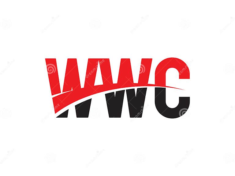WWC Letter Initial Logo Design Vector Illustration Stock Vector ...