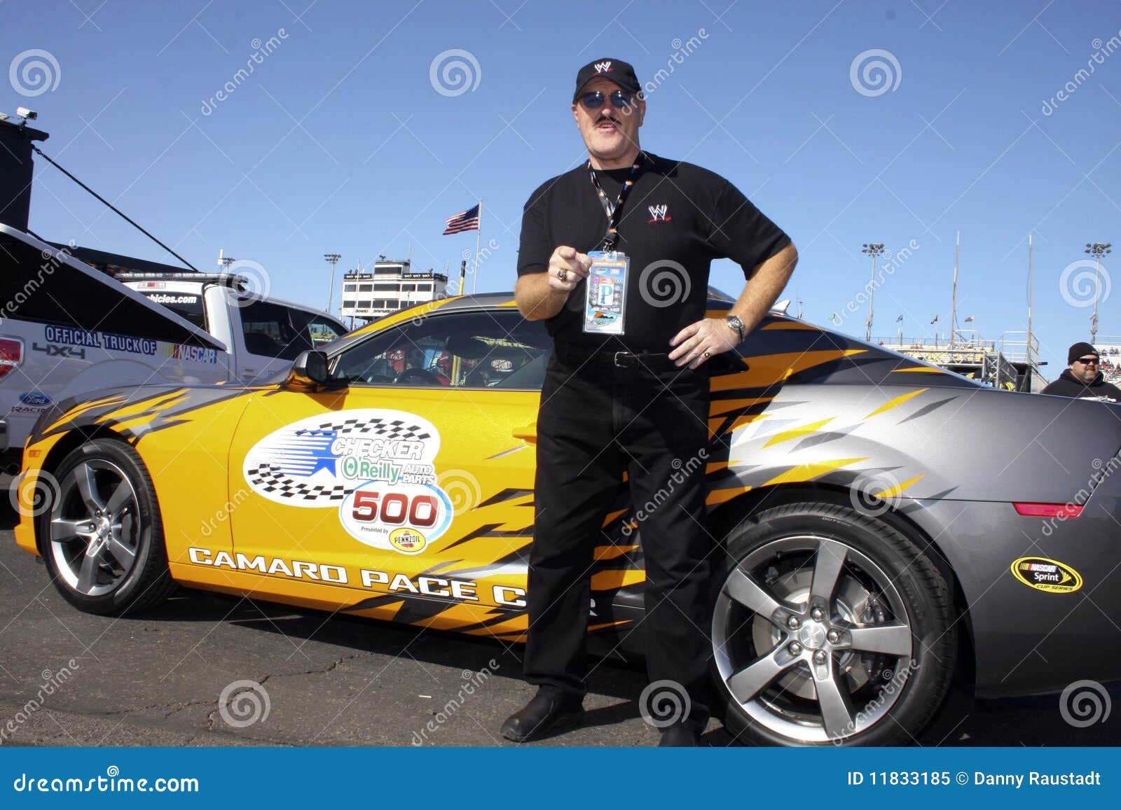 WWE Sgt. Slaughter and NASCAR Pace Car Editorial Image - Image of ...