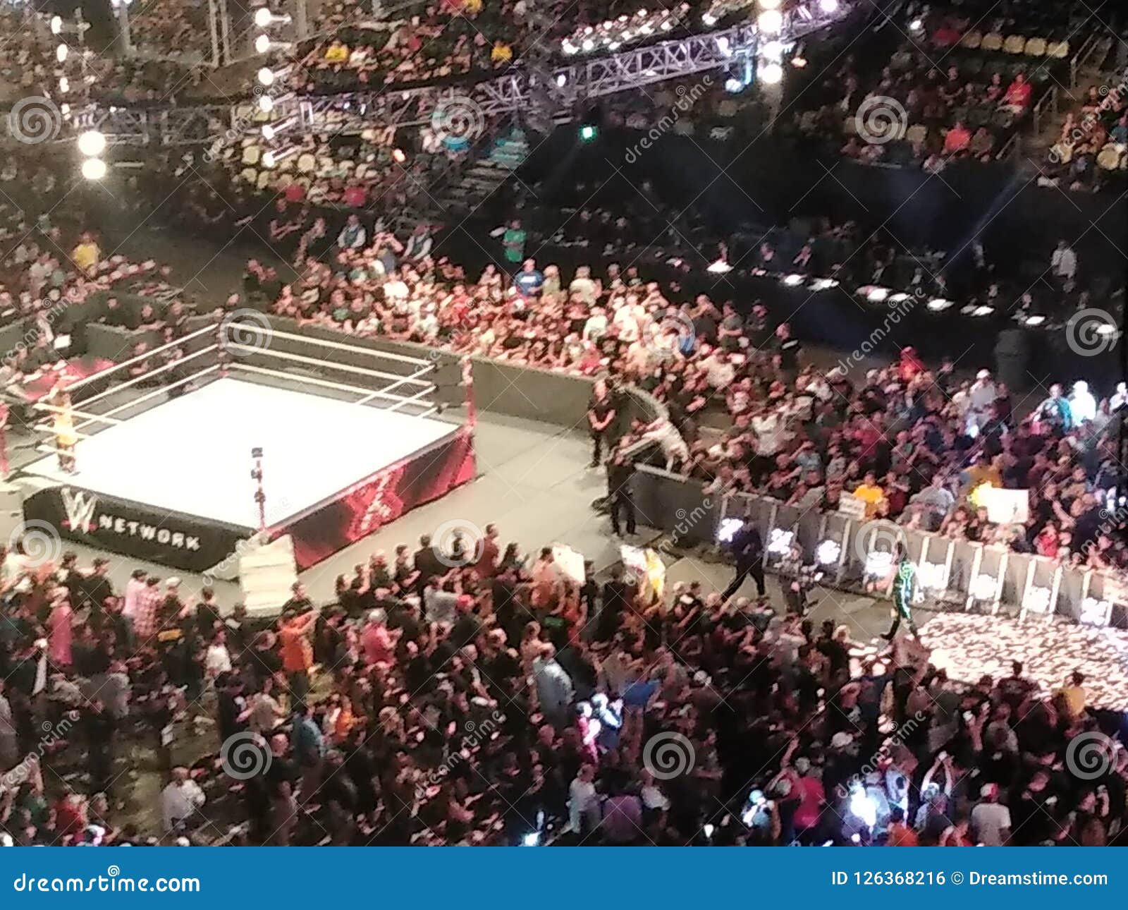 WWE editorial photo. Image of view, extreme, seating - 126368216