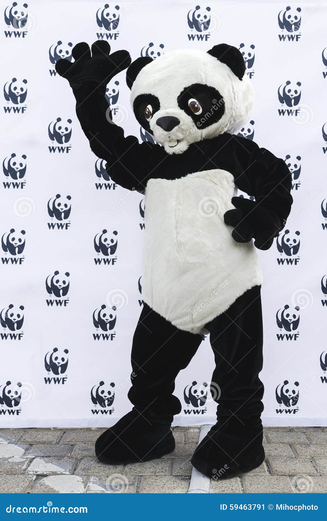WWF-Panda redactionele foto. Image of aanbiddelijk, reus - 59463791