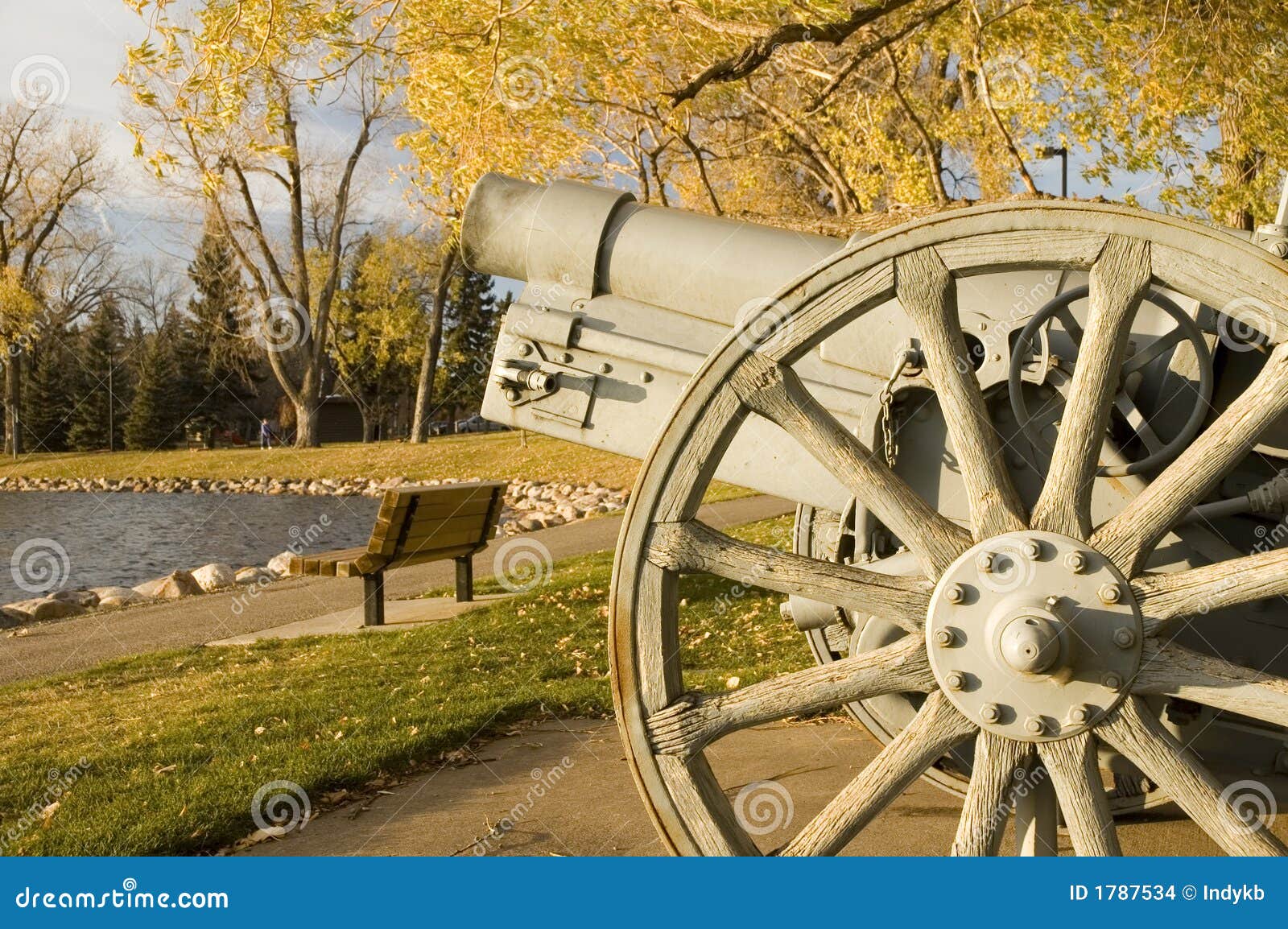 Howitzer Gun From WW2 Royalty-Free Stock Photography | CartoonDealer ...