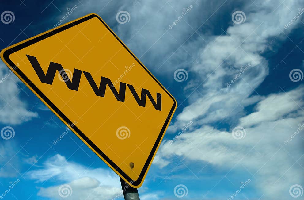 Www sign stock image. Image of sign, term, website, internet - 2634839
