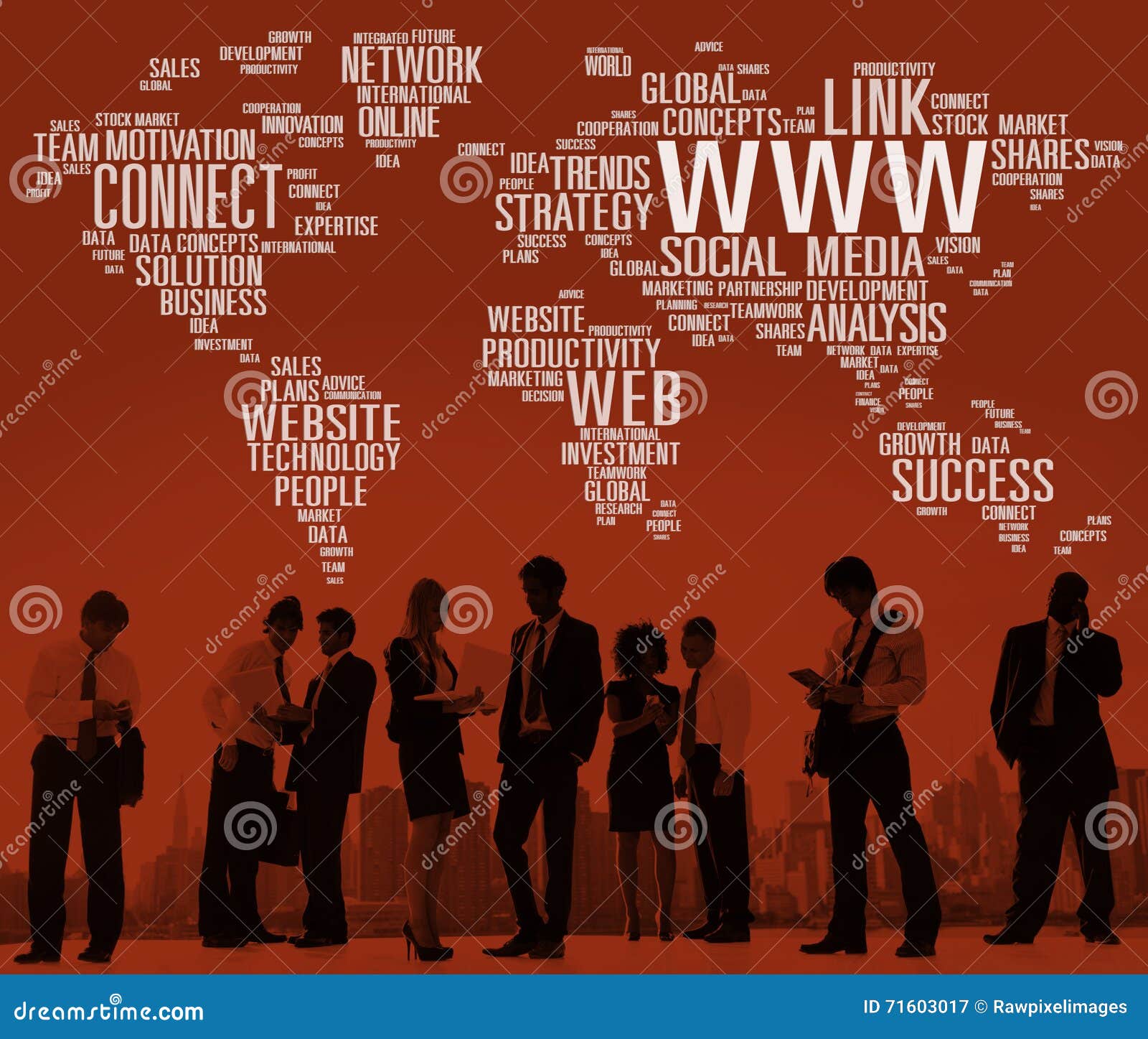 Www Social Media Internet Global Communications Concept Stock ...