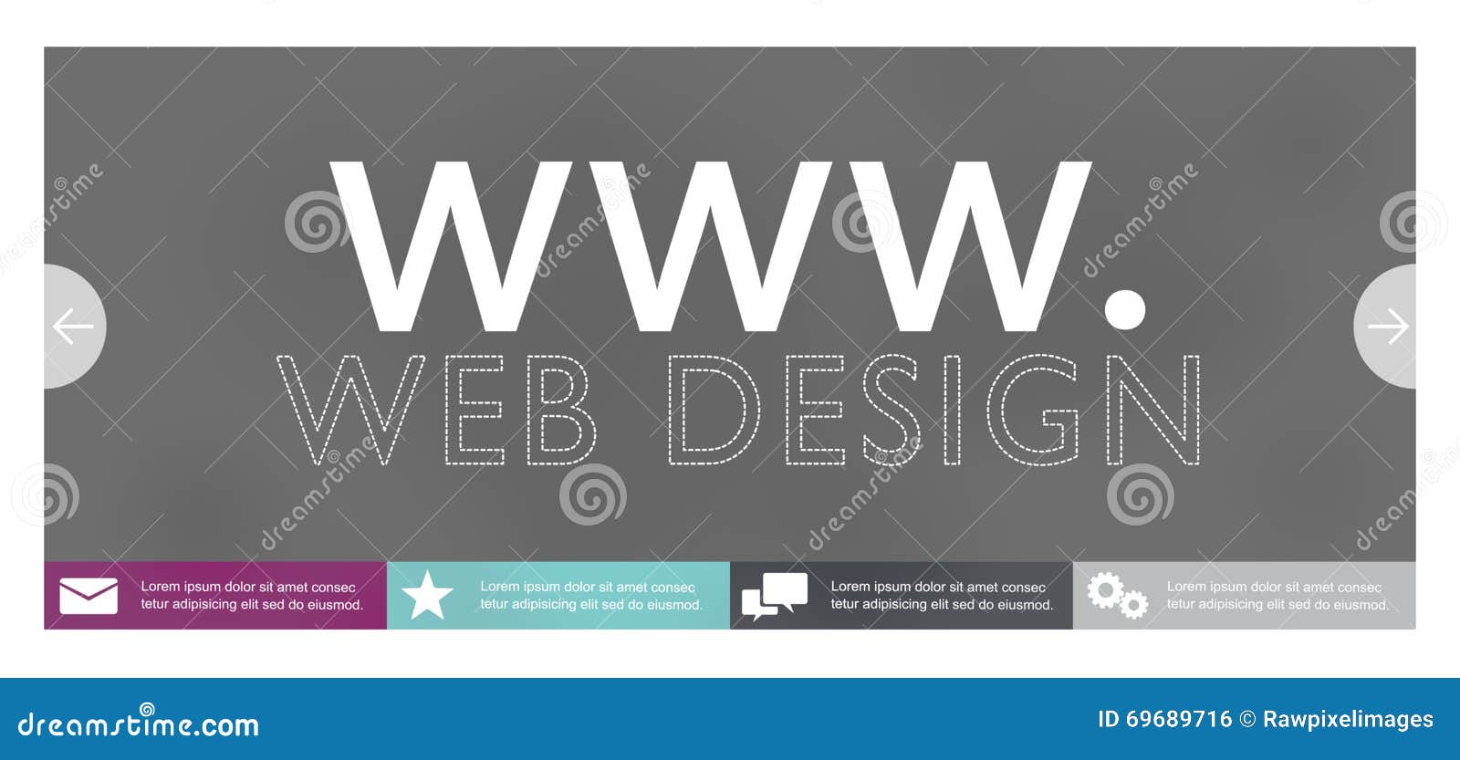 Www Web Design Web Page Website Concept Stock Illustration ...