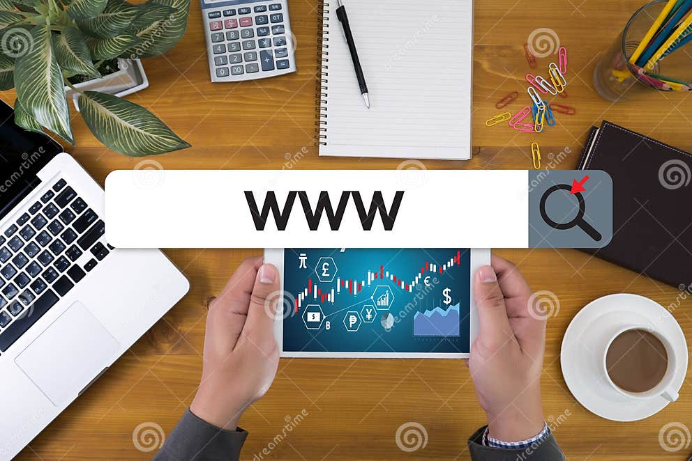 WWW Website Online Internet Web Page Computer Browser Connection Stock ...