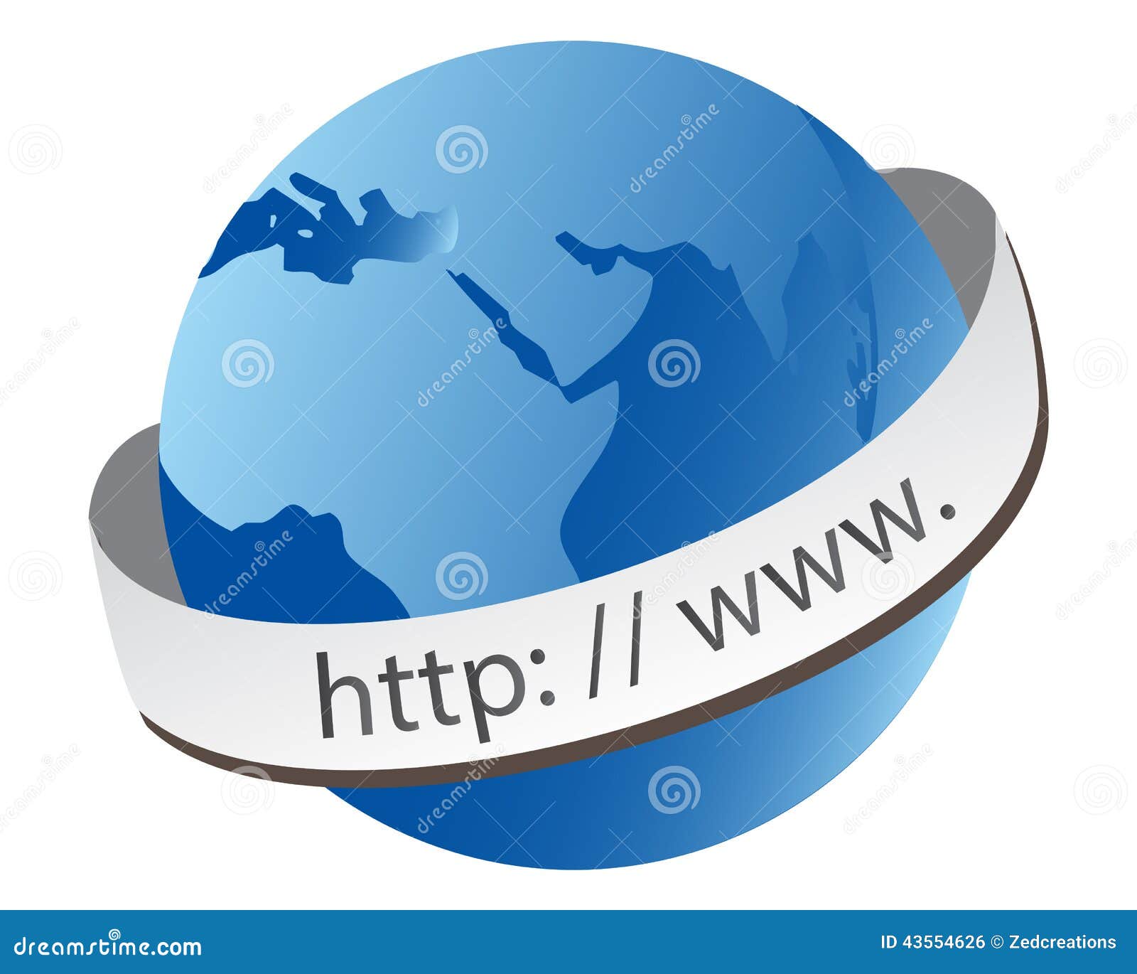WWW World Globe stock illustration. Illustration of connect - 43554626