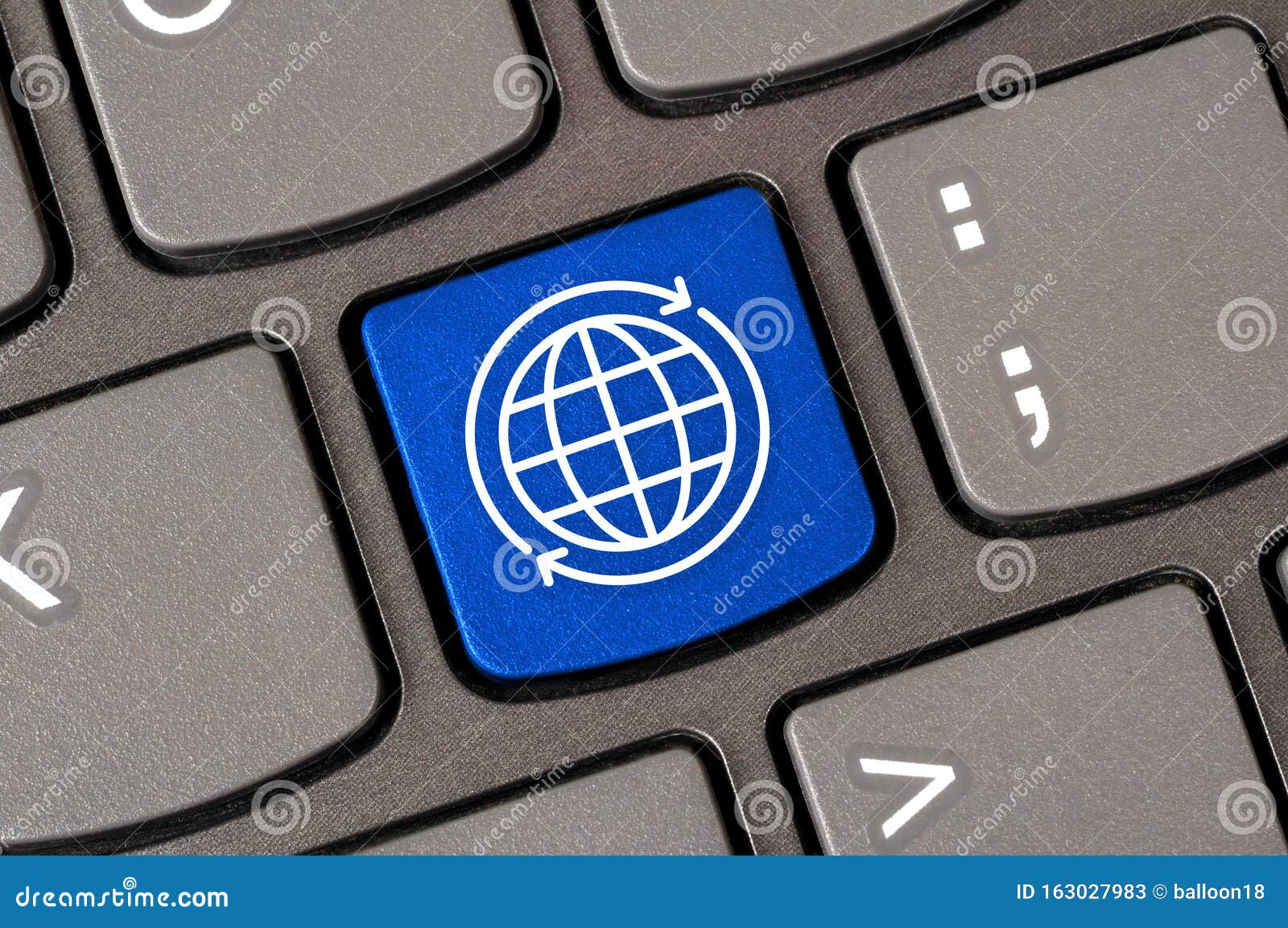 Www worldwide globe stock illustration. Illustration of global - 163027983