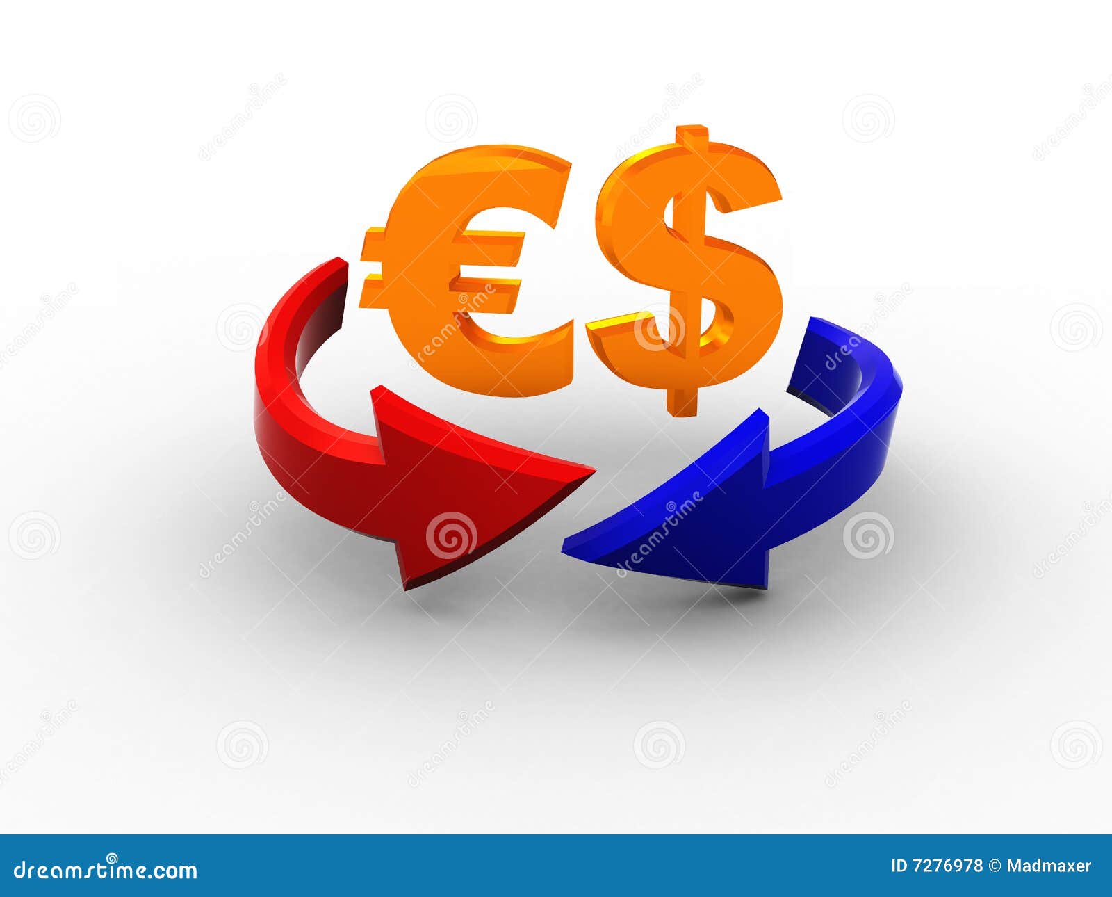 Wymiana walut ilustracji. Ilustracja złożonej z czerwień - 7276978