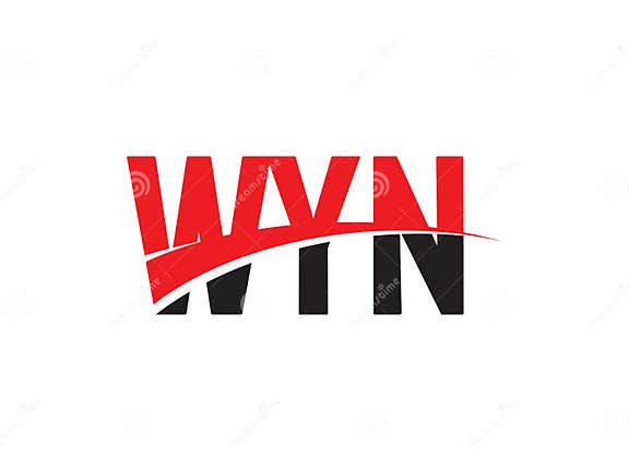 WYN Letter Initial Logo Design Vector Illustration Stock Vector ...