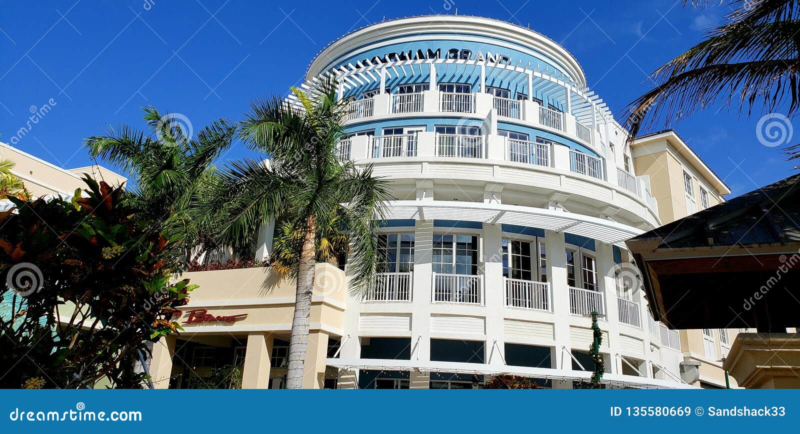 Wyndham Grand Jupiter imagen de archivo editorial. Imagen de foto ...