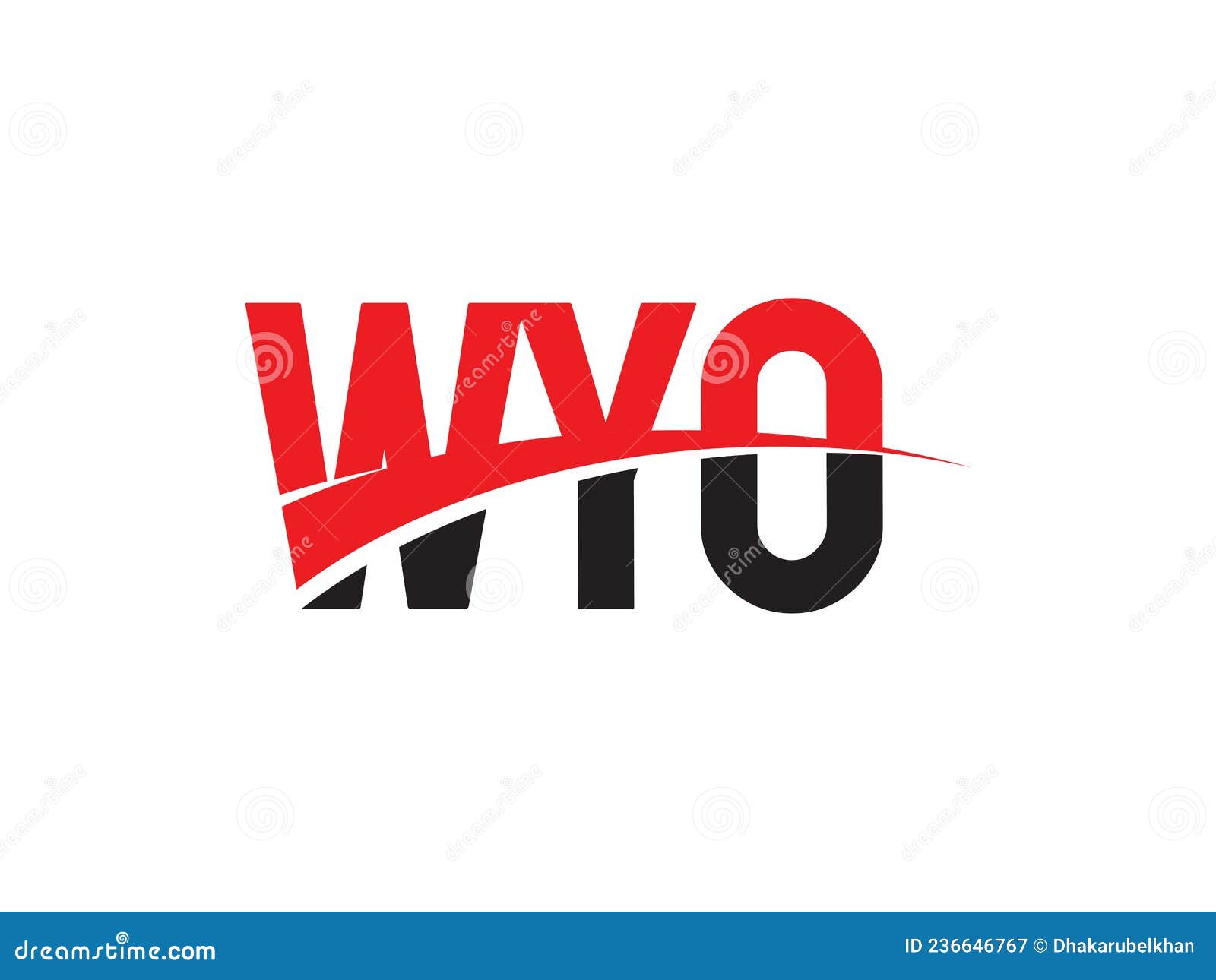 WYO Letter Initial Logo Design Vector Illustration Stock Vector ...