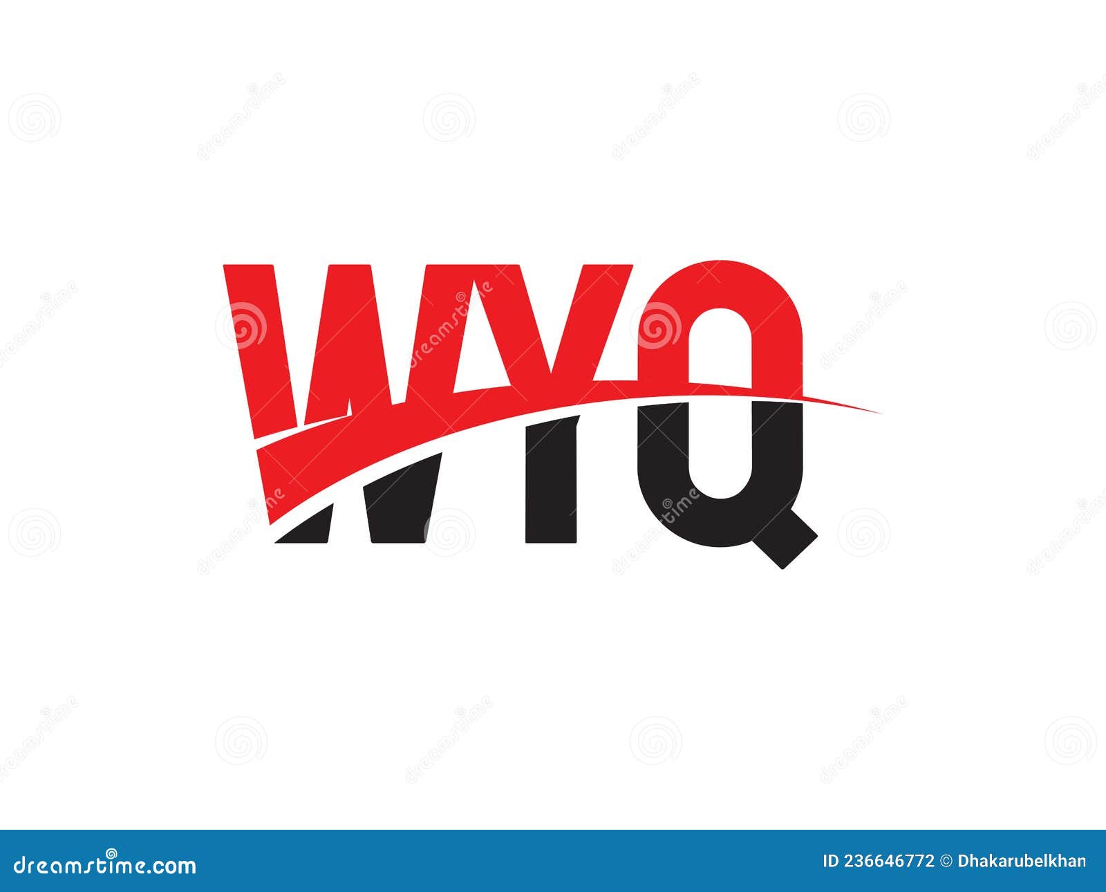 WYQ Letter Initial Logo Design Vector Illustration Stock Vector ...