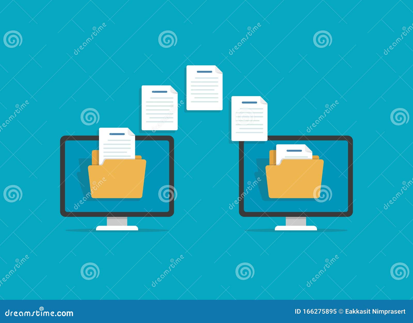 File Transfer,Exchanging Files. Copying Files between Devices Stock ...