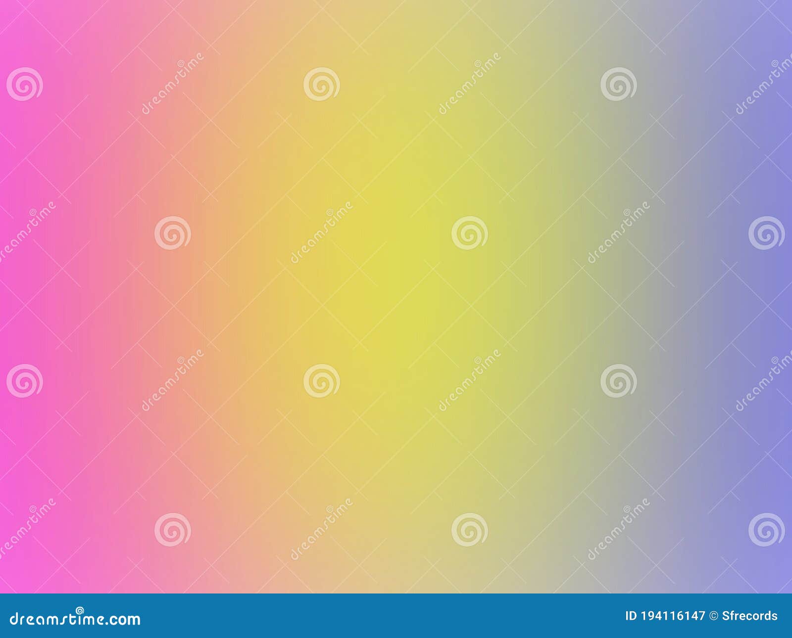 Gentle Beautiful Violet Yellow Pink Gradient Stock Illustration ...
