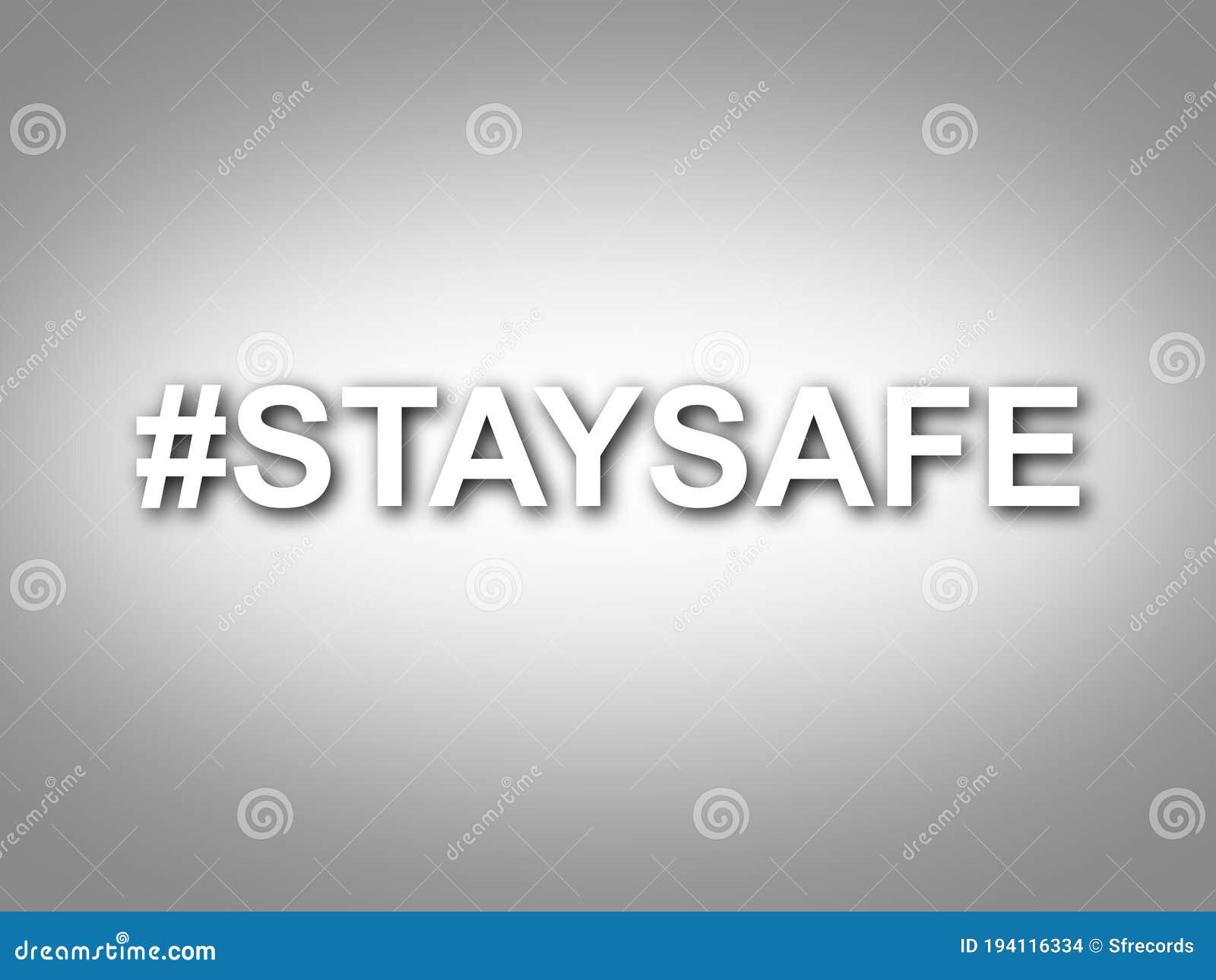Stay Safe Hashtag Covid19 Health & Medical Illustration Stock ...
