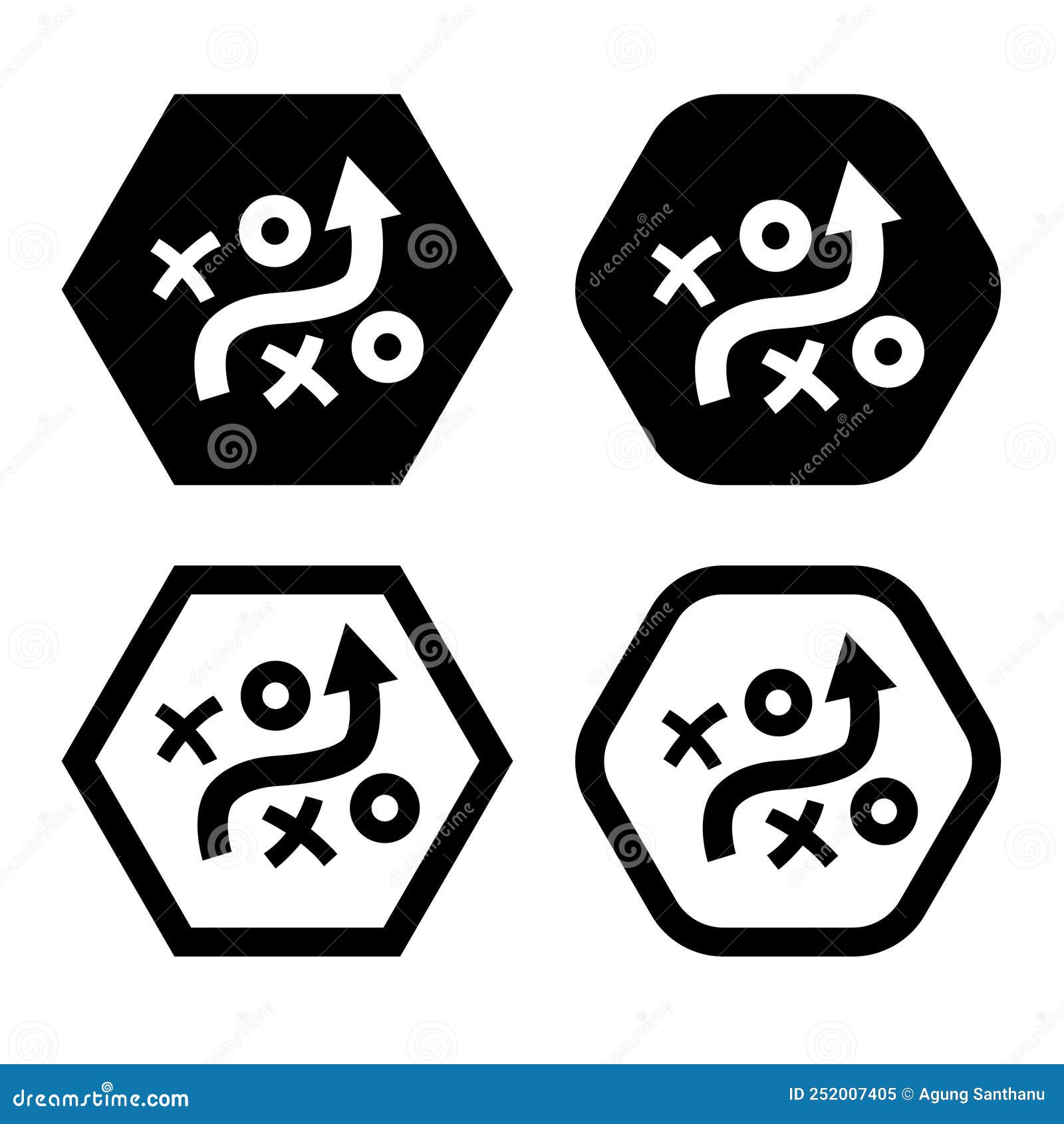 Tactic or Strategy Vector Symbol Illustration. Stock Vector ...