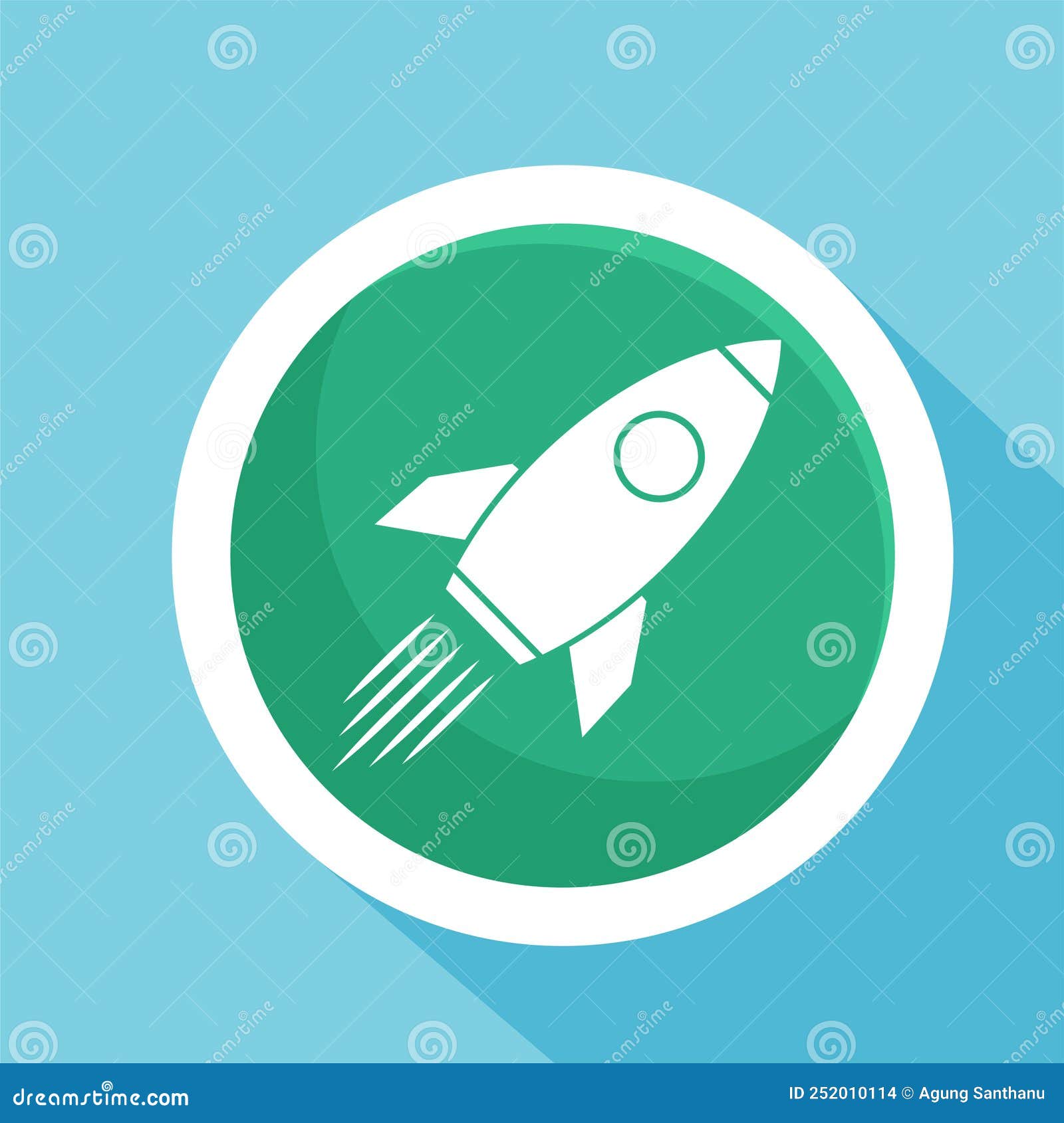 Rocket Launch Icon, Shuttle Space Symbol Startup Icon Missile Symbol ...