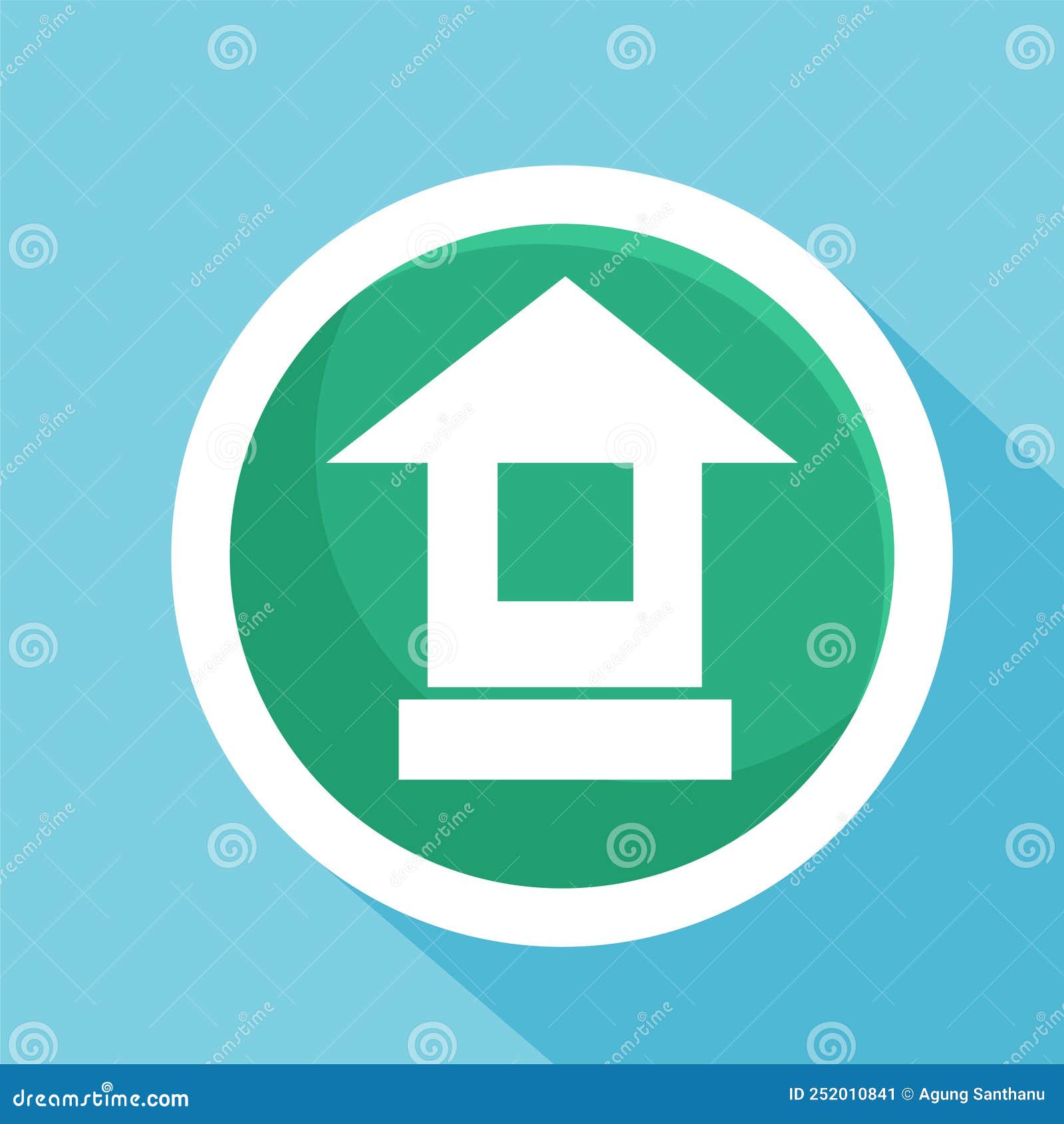 Security Post, Guardhouse Vector Icon Symbol Vector Illustration Logo ...