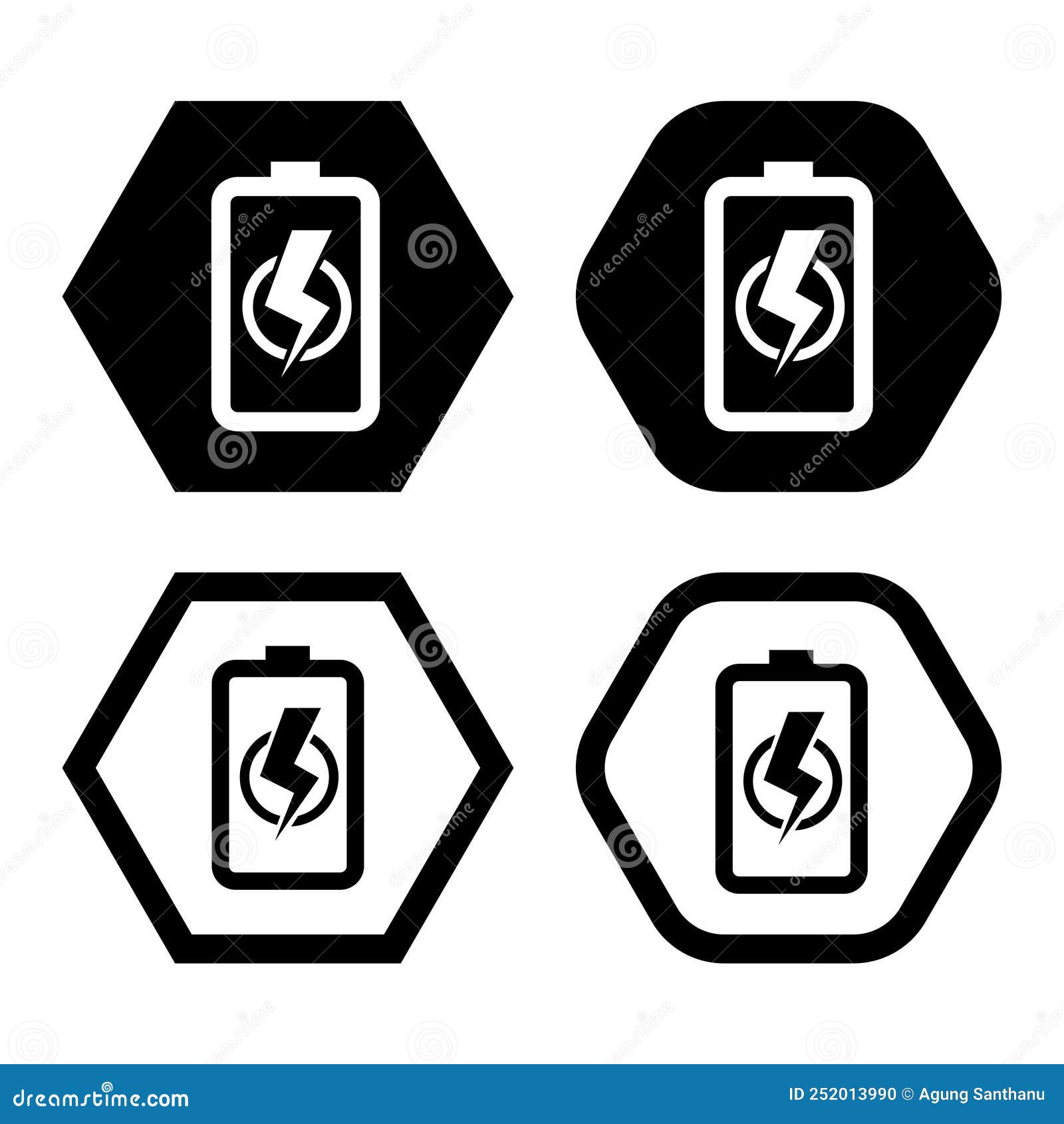 Low Power Battery Charge Logo Icon Vector Illustration Logo Isolated ...